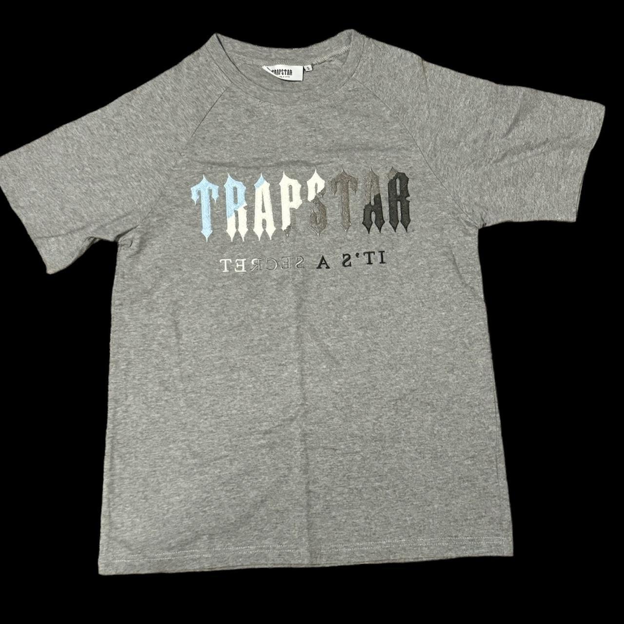 Short grey Trapstar tracksuit, size S #Trapstar... - Depop