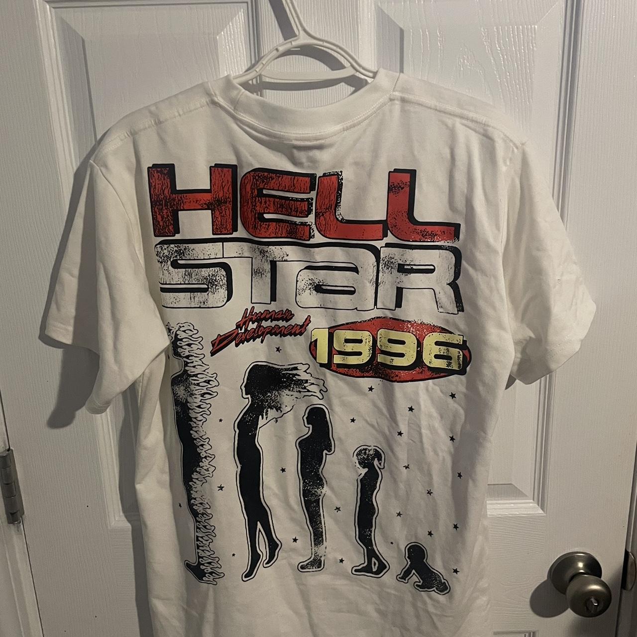 Hellstar Human Development T Size S Slightly Oversized - Depop