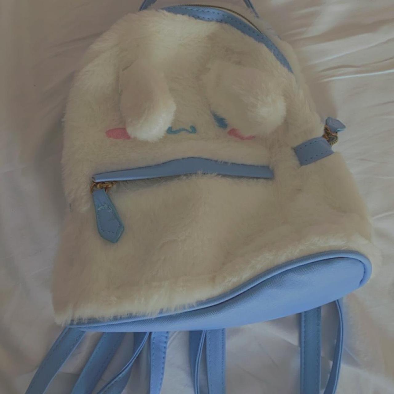 Sanrio Like Character Mini Backpack Plush With Blue... - Depop