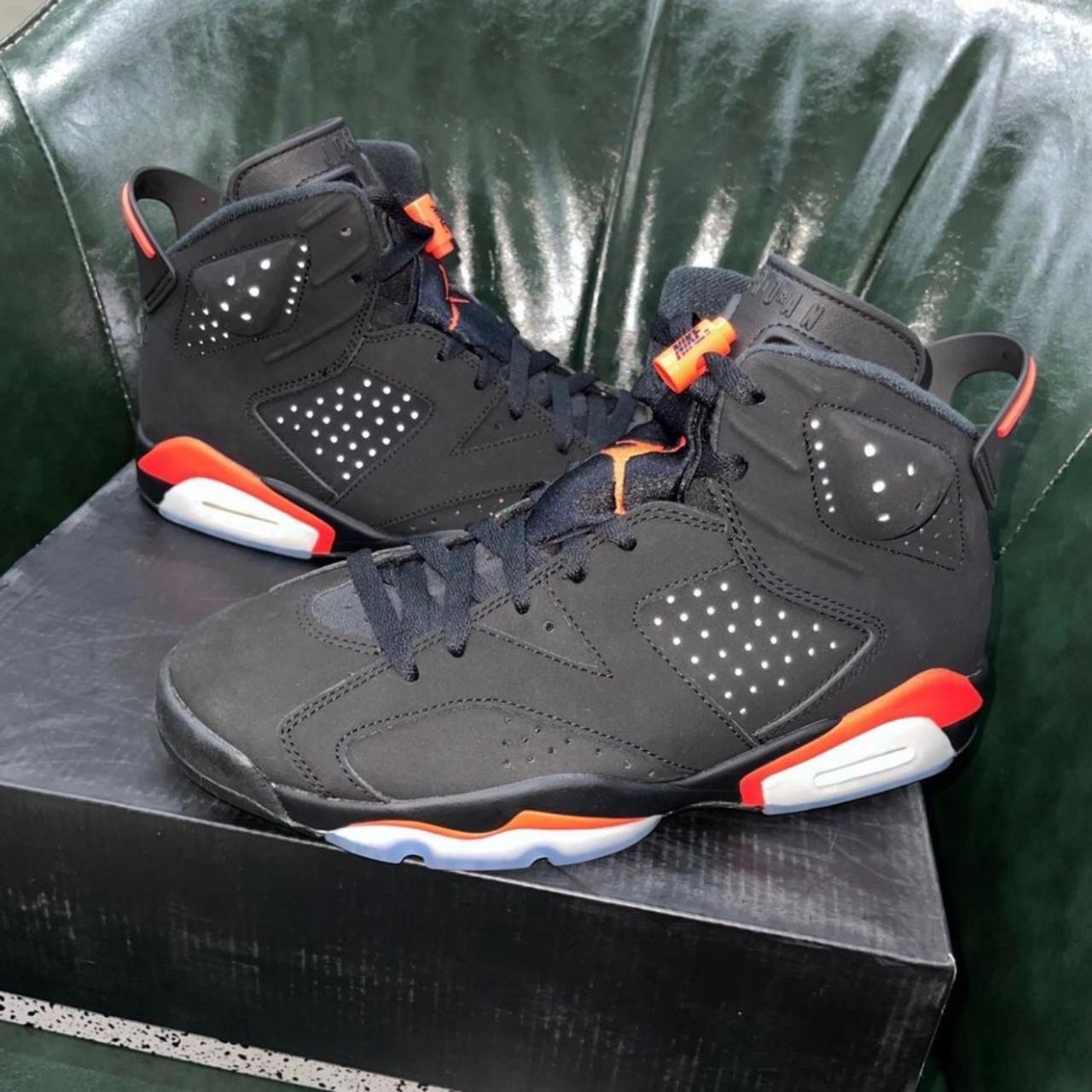 Jordan retro 6 infrared black store