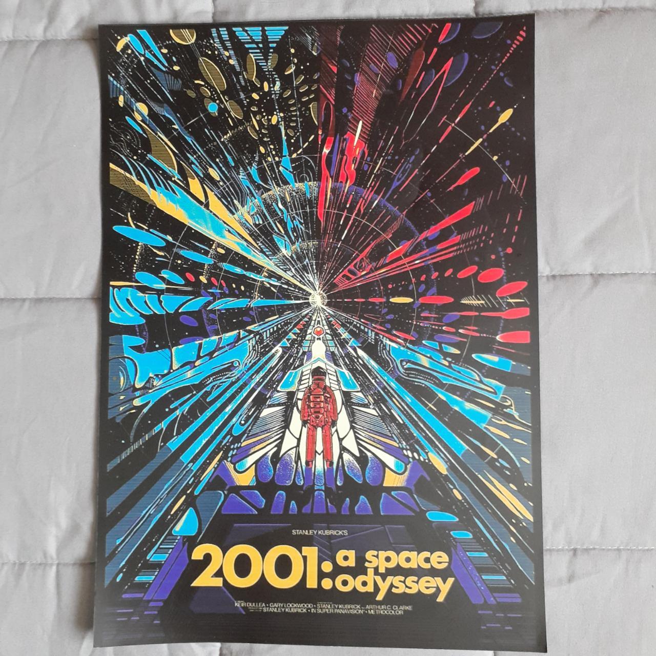 2001 A Space Odyssey Art Print 10x14 Stanley Kubrick... - Depop