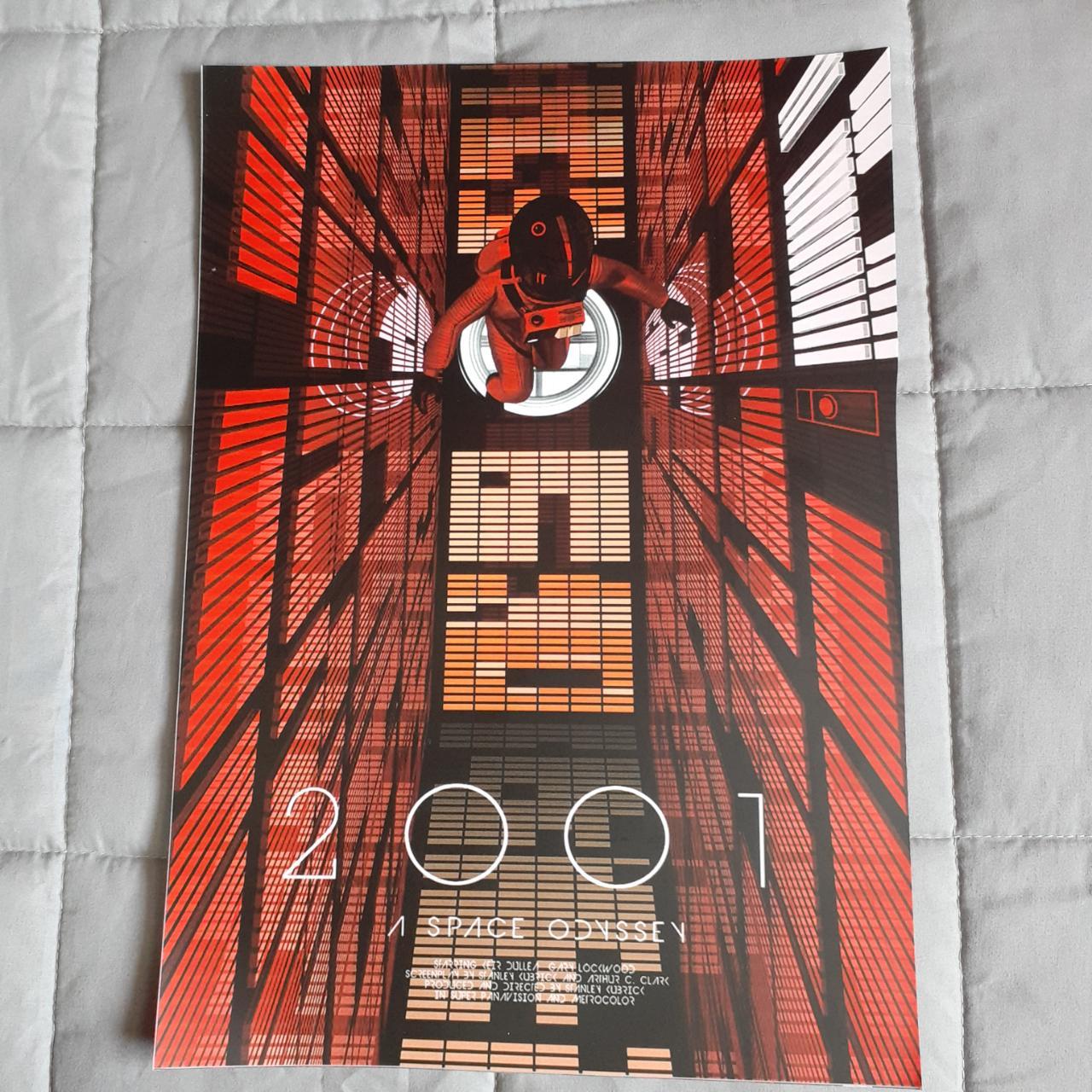 2001 A Space Odyssey Art Print 10x14 Stanley Kubrick... - Depop
