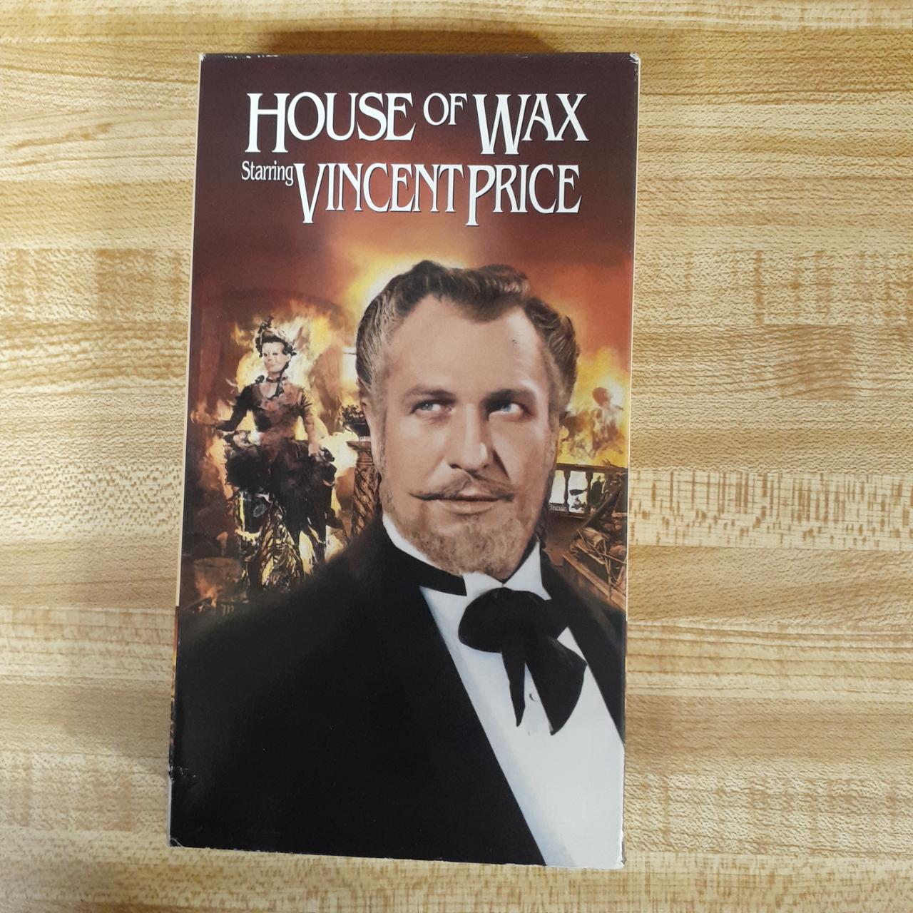 House of Wax (VHS, 1998) Vincent Price, Charles... - Depop