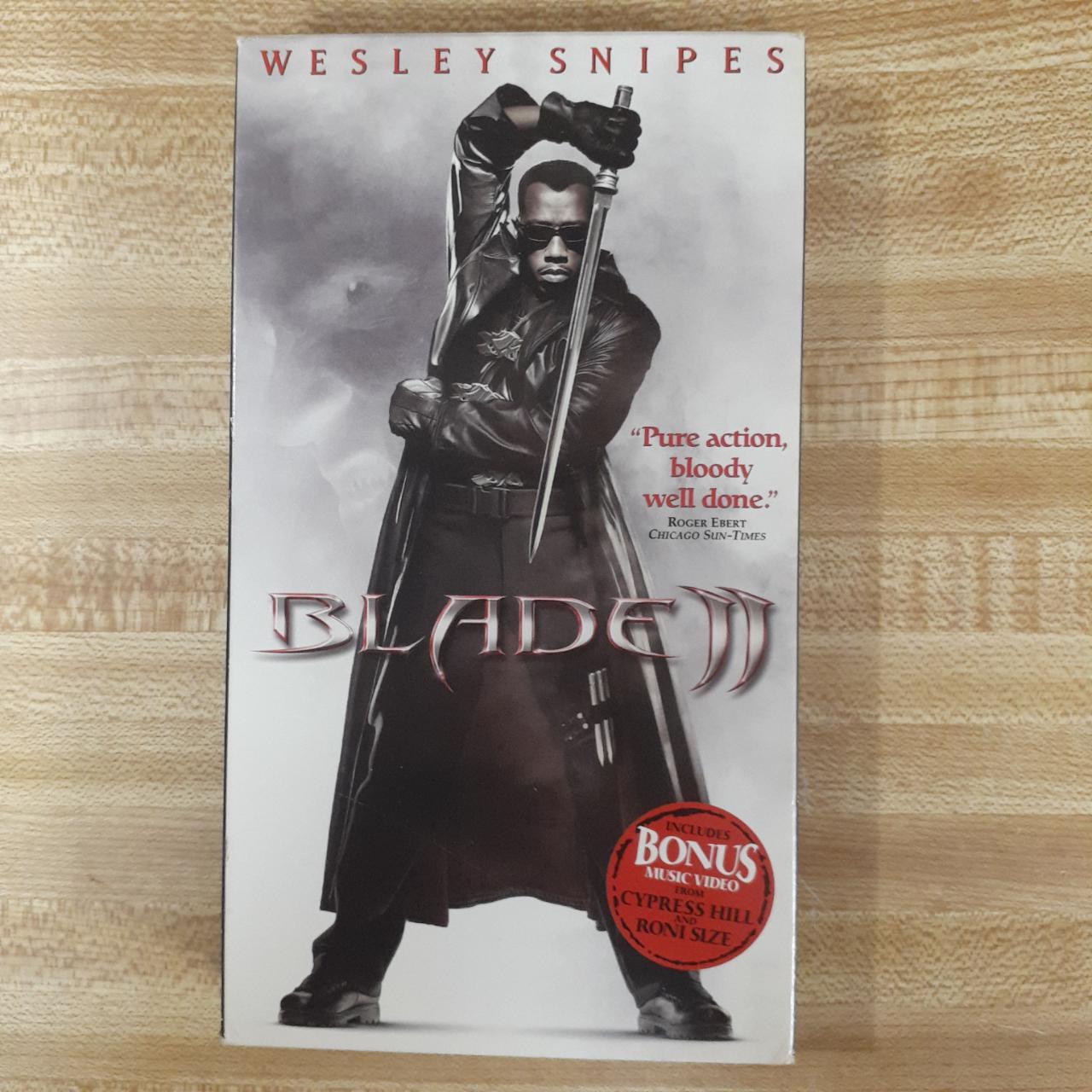 Blade 2 VHS 2002 Wesley Snipes Horror Vampires... - Depop