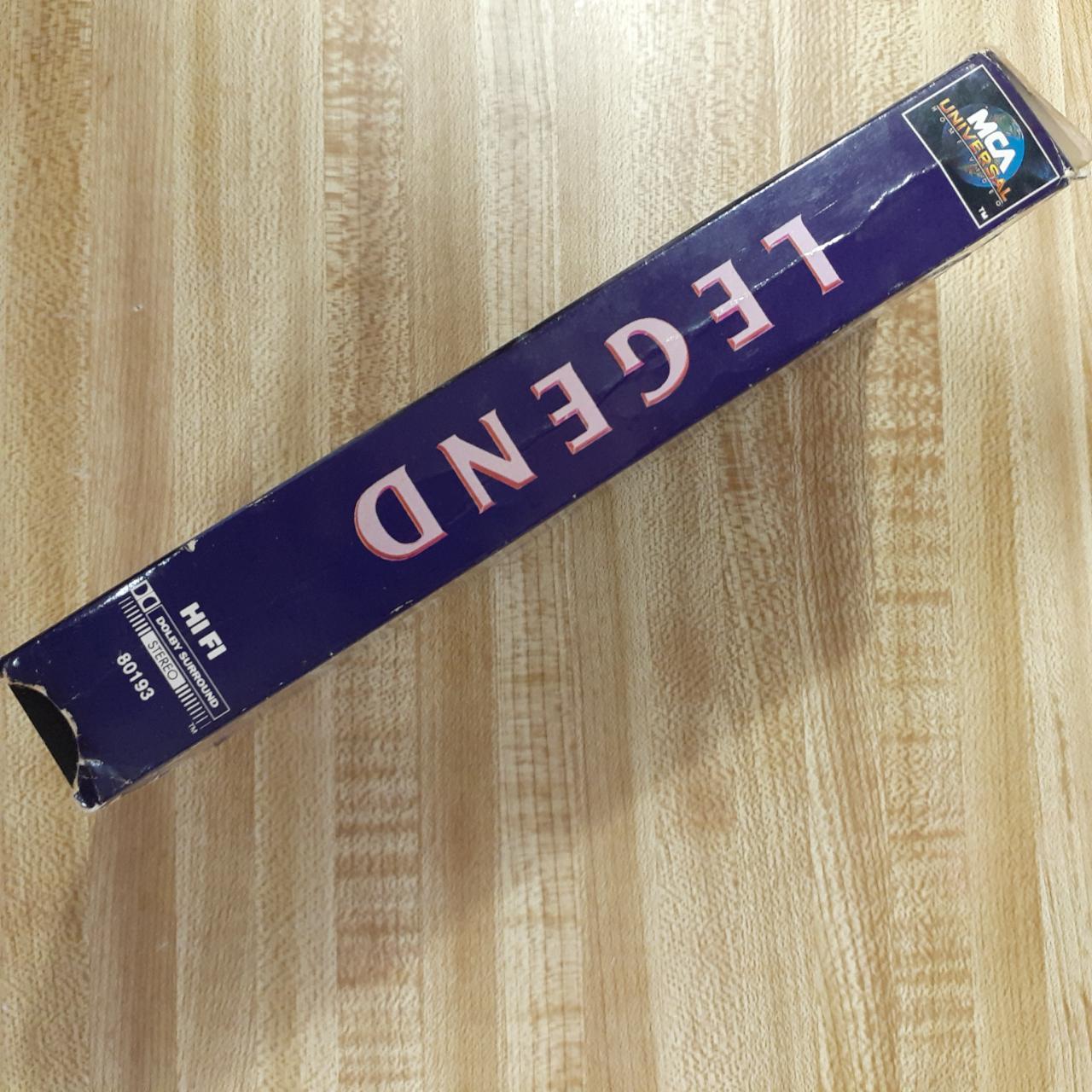 Legend 1985 VHS Ridley Scott Tom Cruise Tim Curry... - Depop