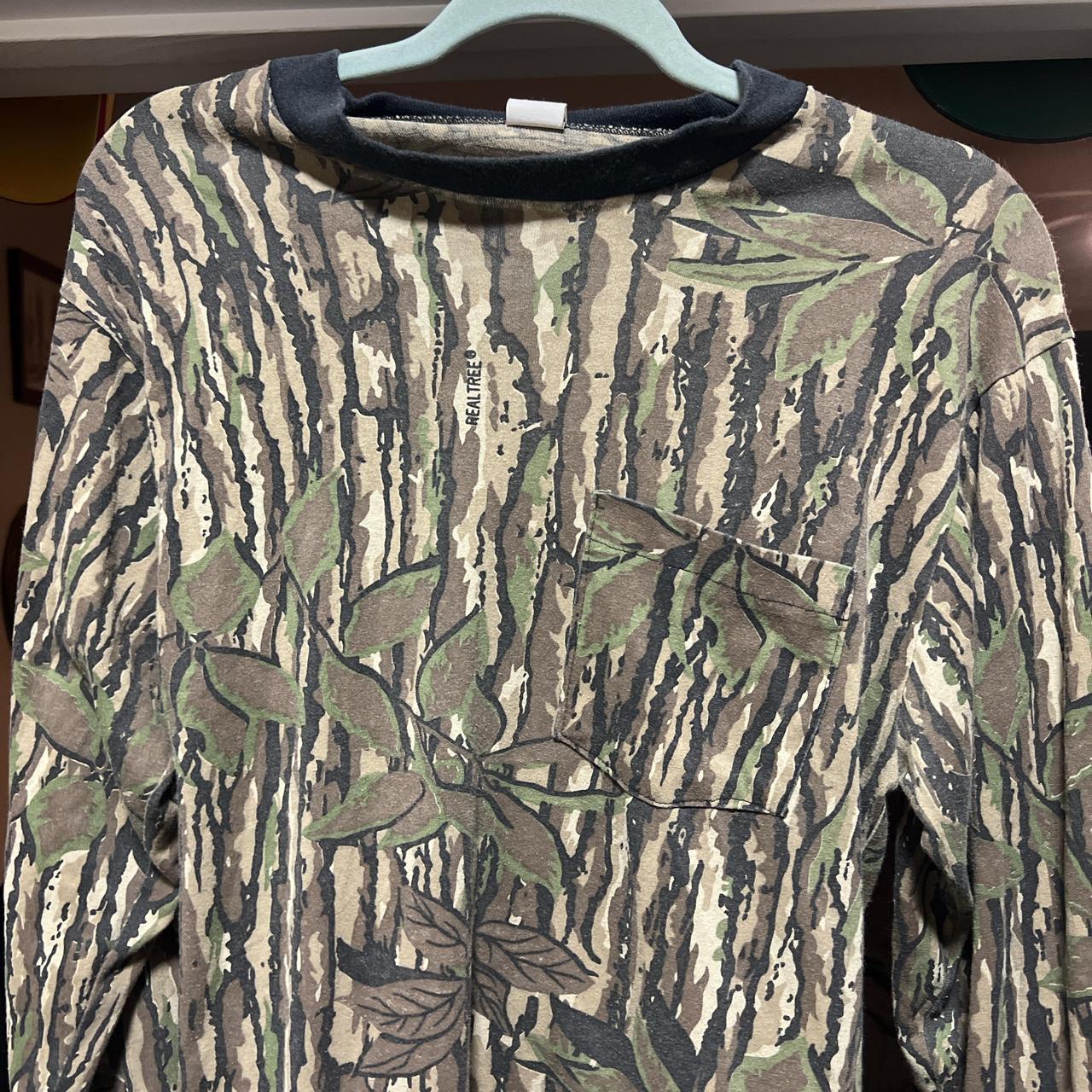 Vintage Realtree camo pocket long sleeve. Good... | Depop
