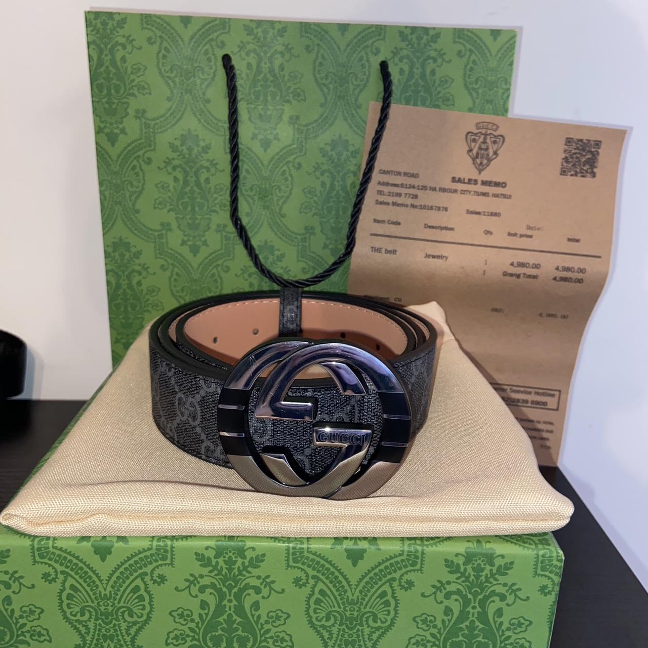 Gucci Belt with boxes and receipt Brand New 2/3 day... - Depop