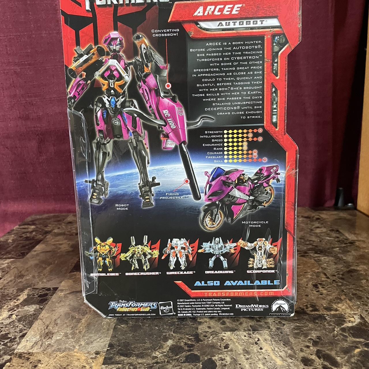 Transformers Movie Arcee Automorph Technology 2007... - Depop