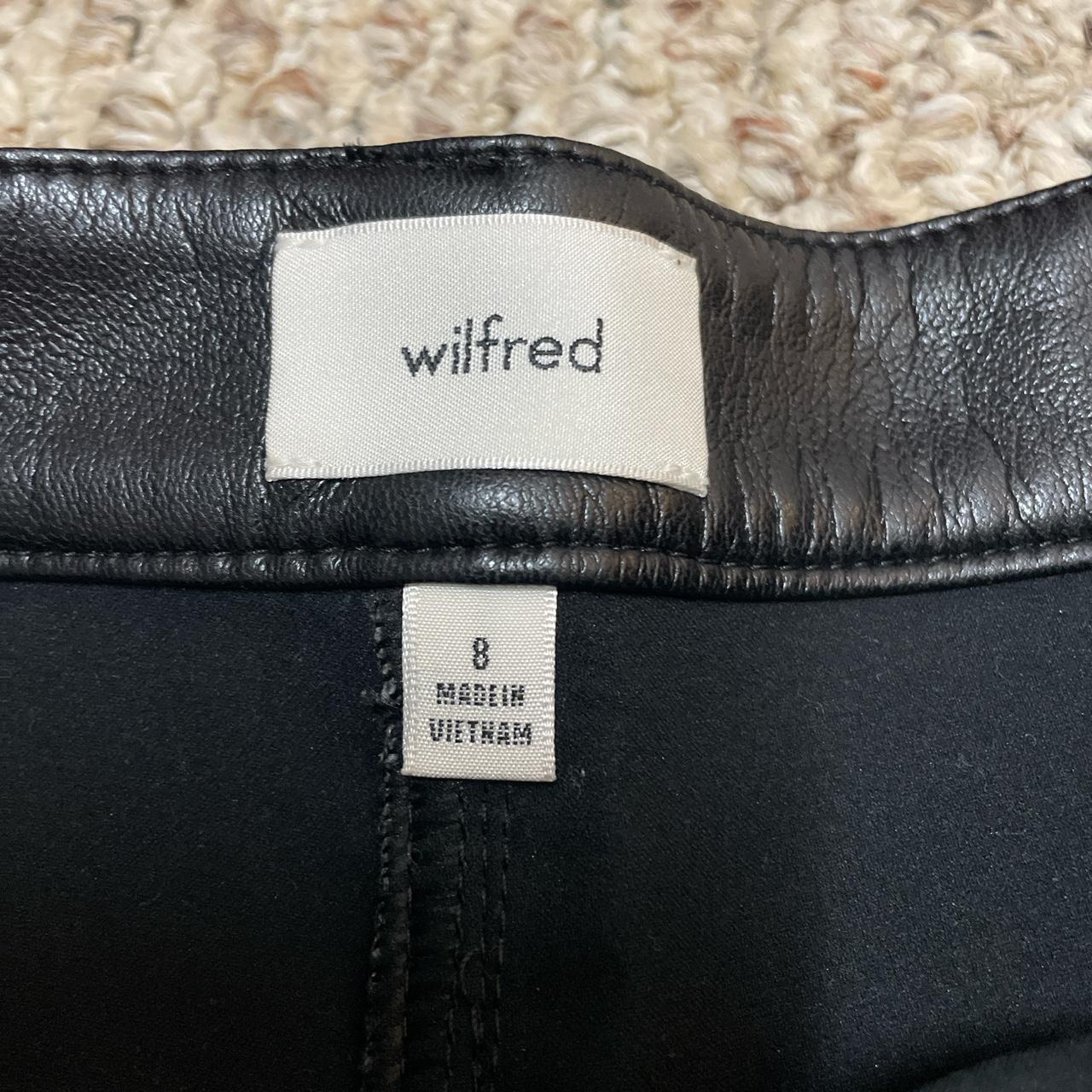 Aritzia Wilfred Leather shorts Never worn, NWT... - Depop