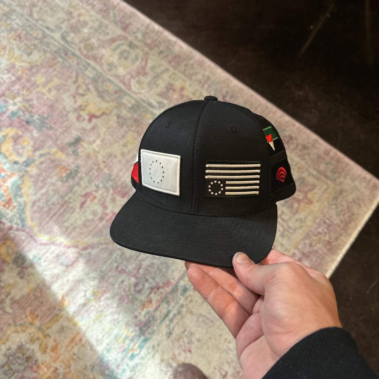 Very dope and rare super embroidered black scale... - Depop