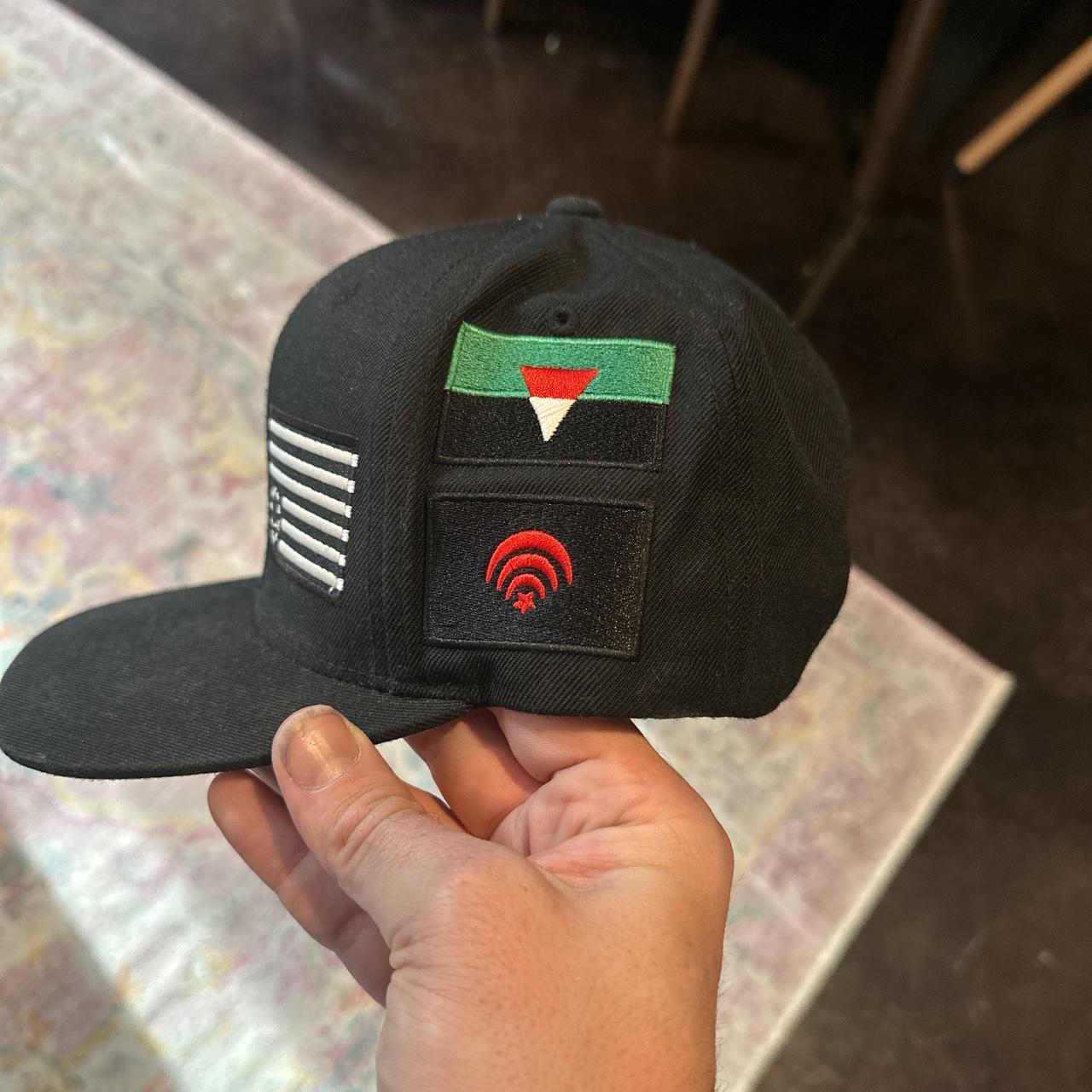 Very dope and rare super embroidered black scale... - Depop