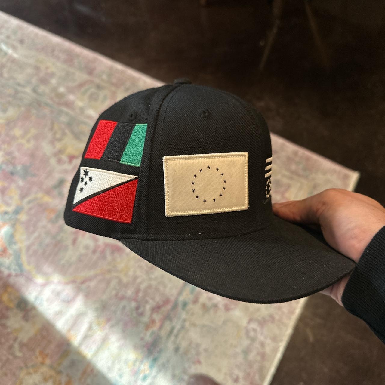 Very dope and rare super embroidered black scale... - Depop