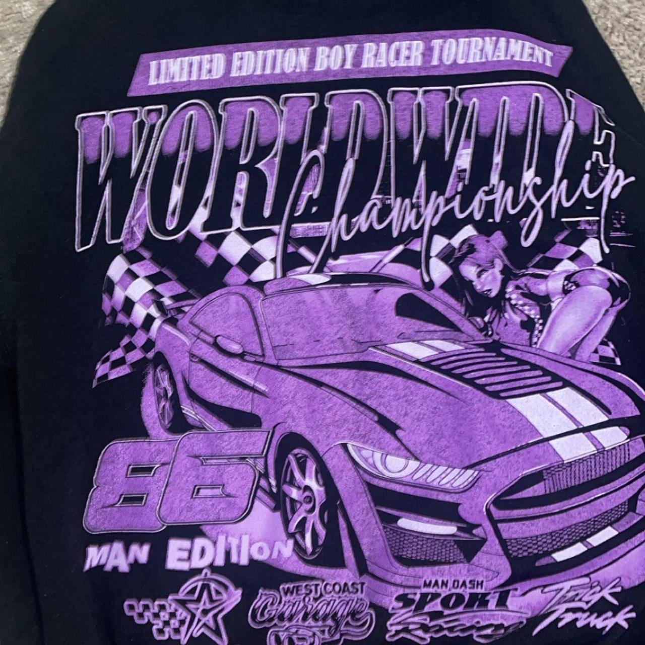 Worldwide 🌍 racing shirt. #VINTAGE #streetwear #hype - Depop