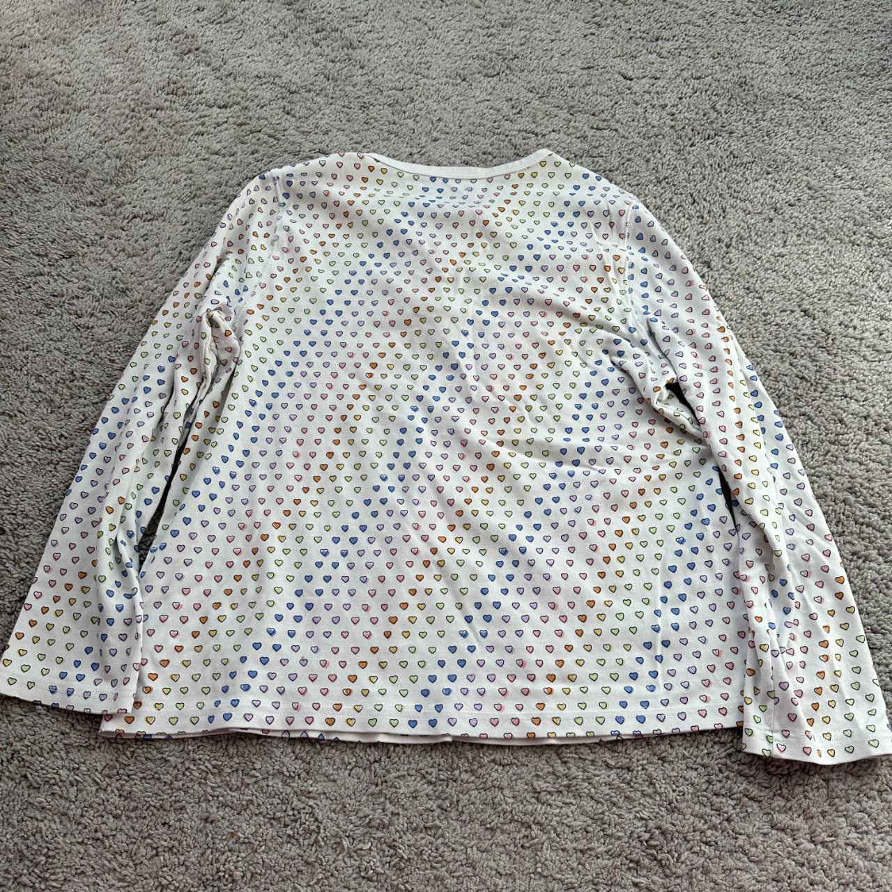 Roller Rabbit Rainbow Heart Pajamas Originally -... - Depop