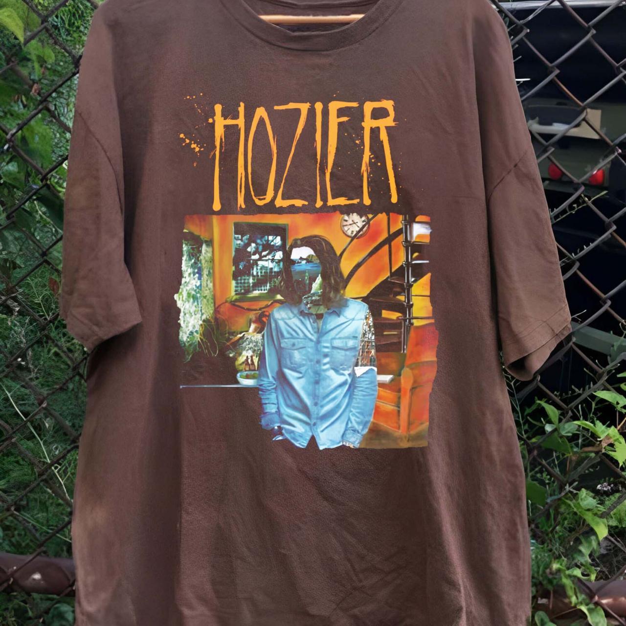Hozier Album T-Shirt Dark Chocolate Color -... | Depop