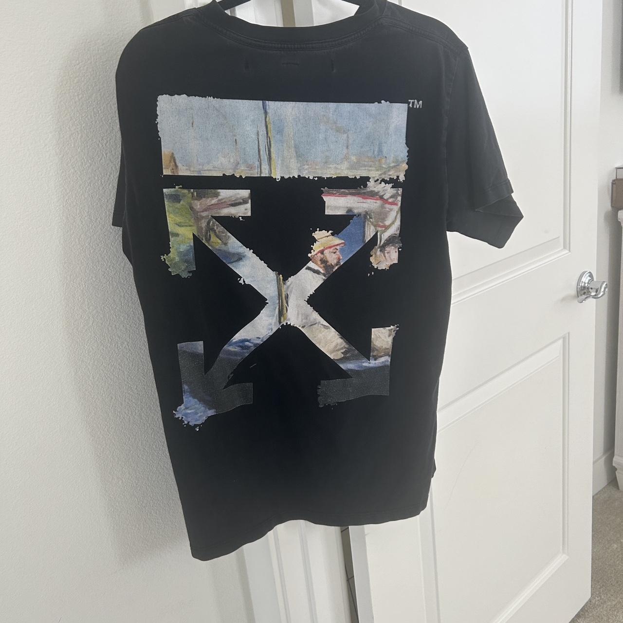 authentic Virgil off white shirt Has a very nice fit... - Depop