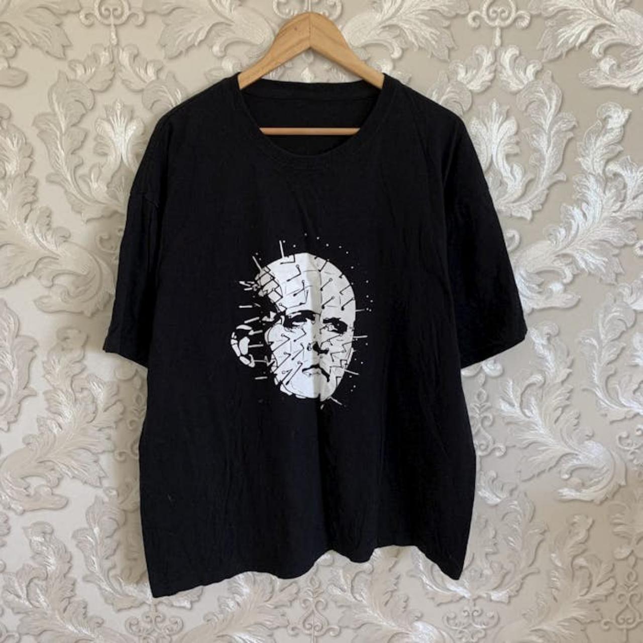 Hellraiser Horror T-Shirt Vintage Big Logo #vintage... - Depop