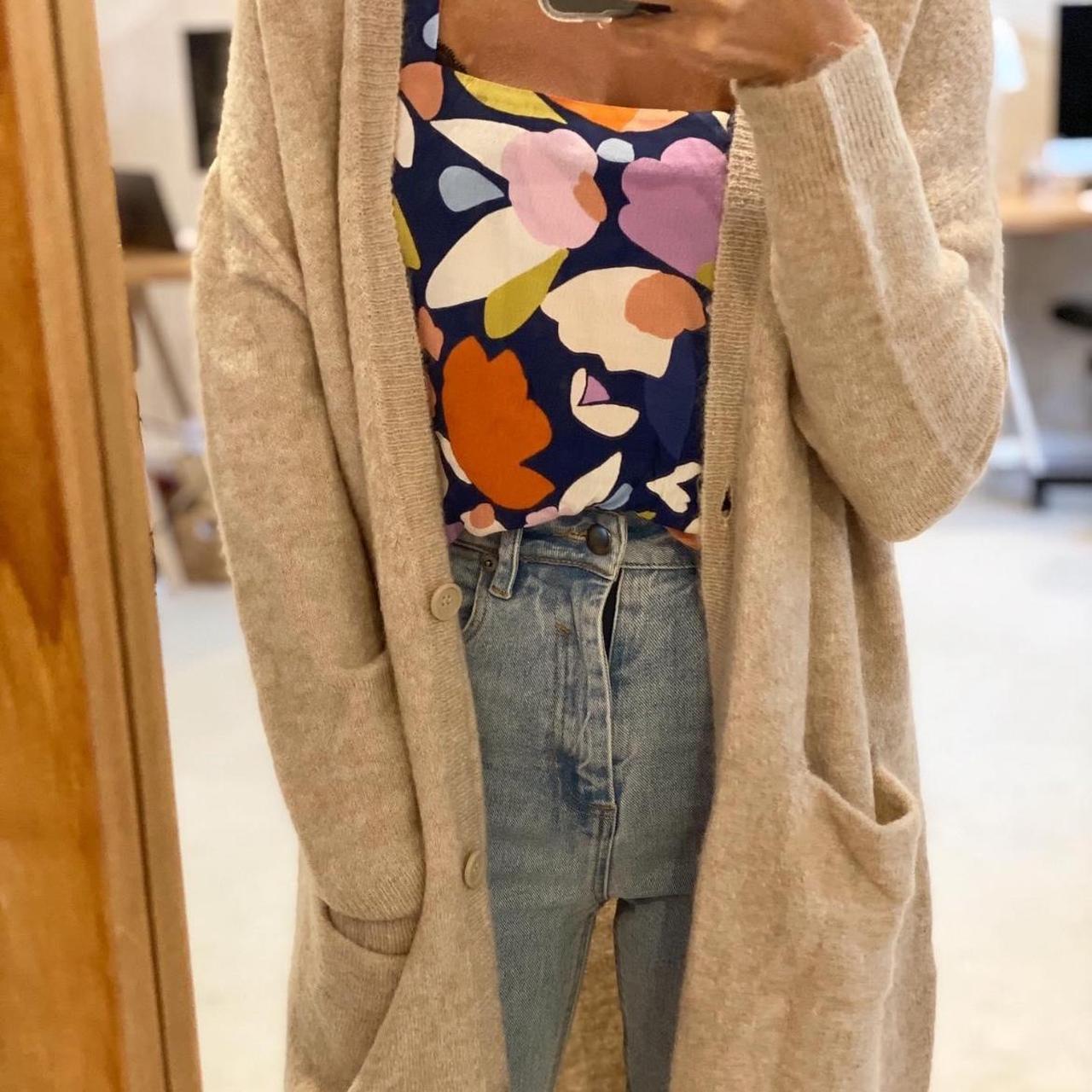 Mister Zimi longline cardigan. Hardly worn. Size XS/S - Depop