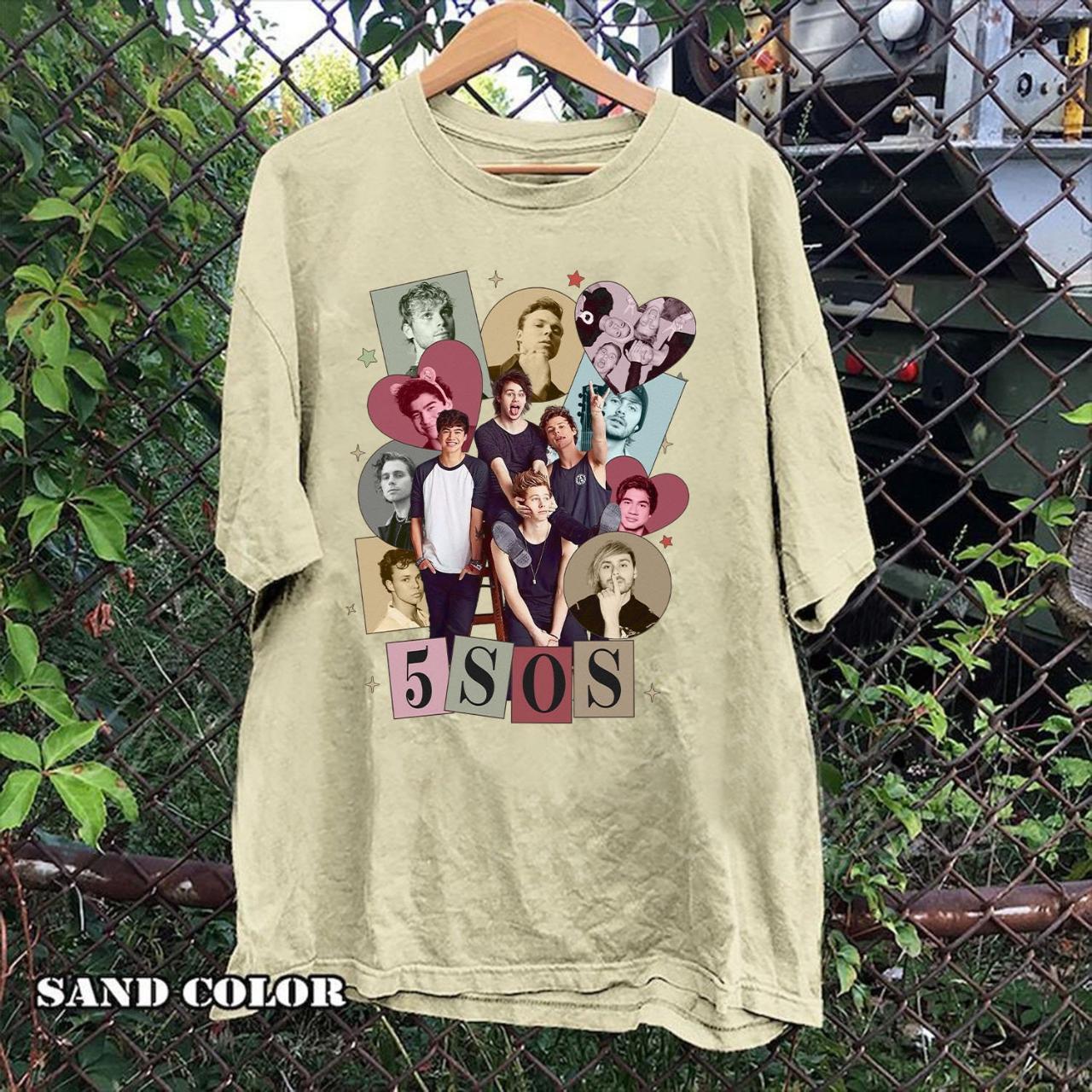 5 Seconds Of Summer Shirt The 5SOS Show Merch Sand... - Depop