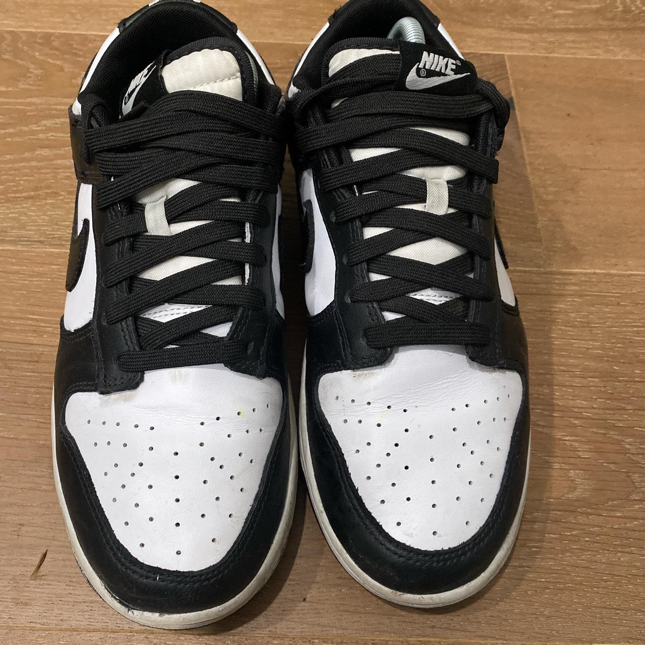 Nike dunk low - panda negotiable small scuff - Depop