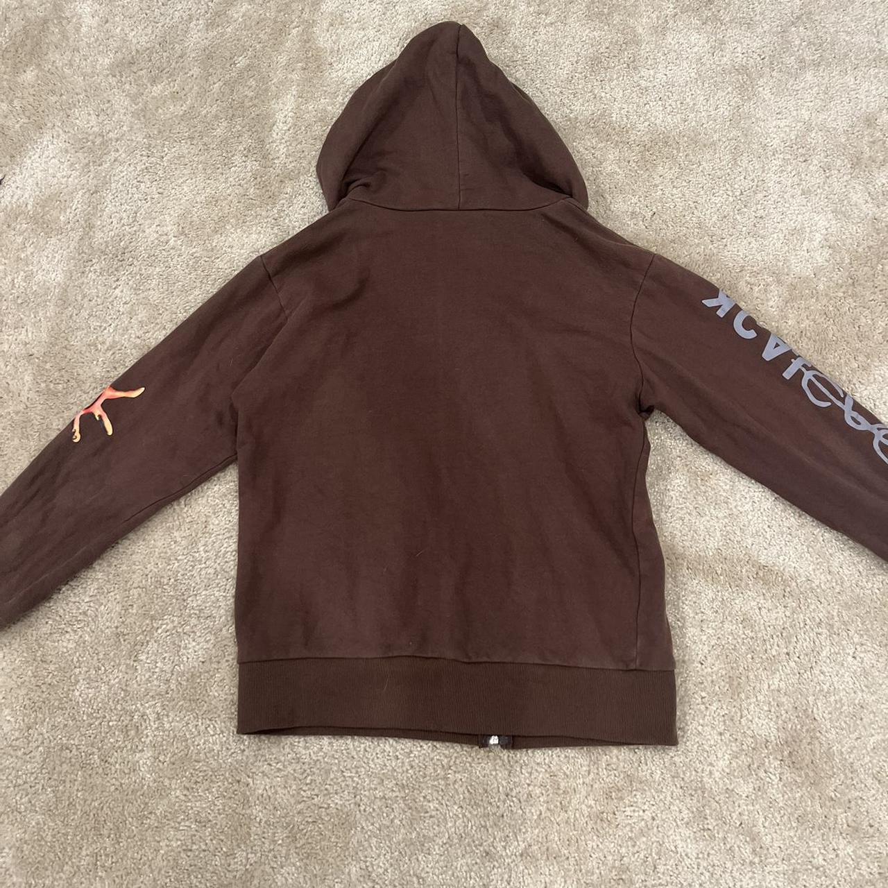 Travis Scott jacket 100 percent authentic Barely... - Depop