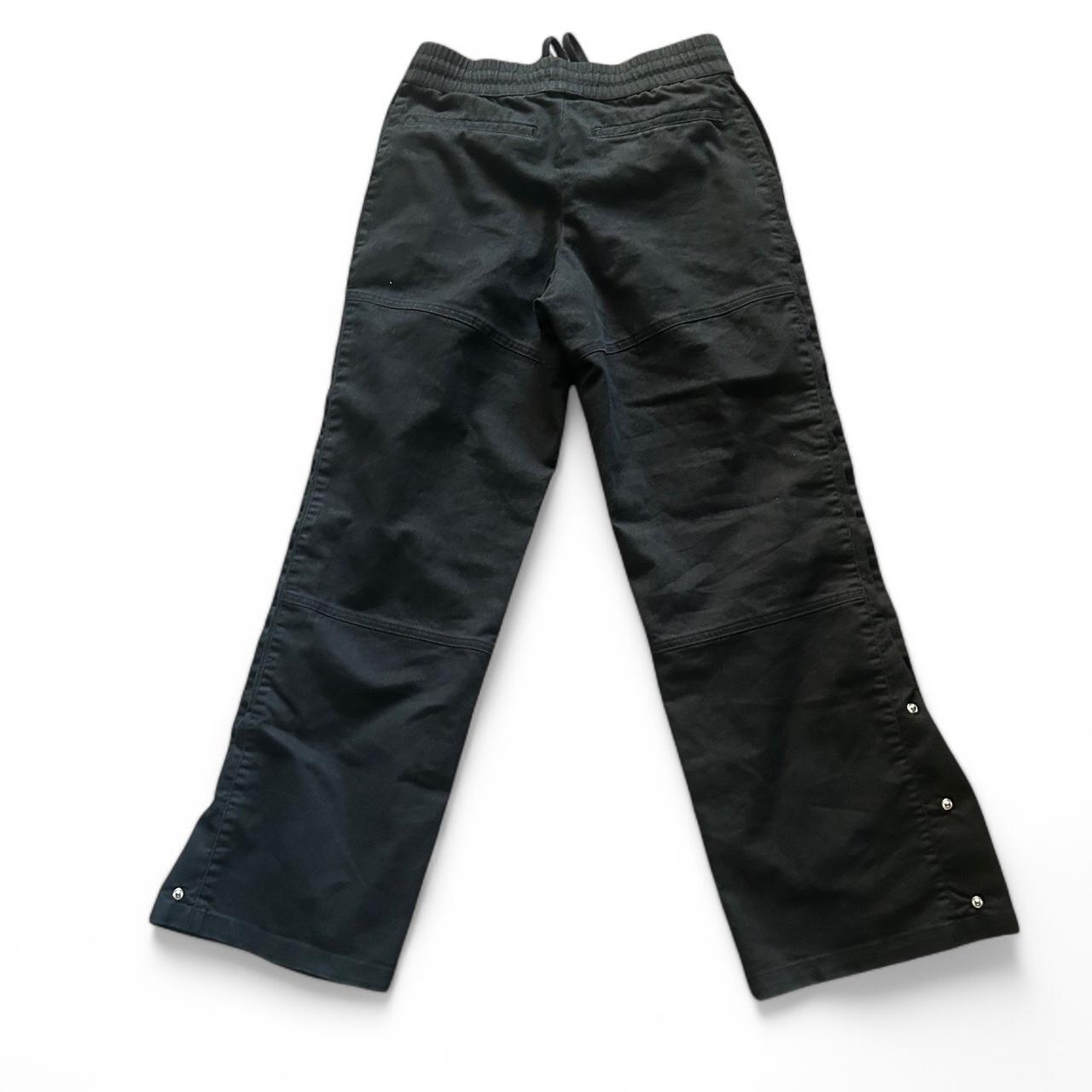 Black Rick Owens inspired Hot Topic cargo pants with... | Depop