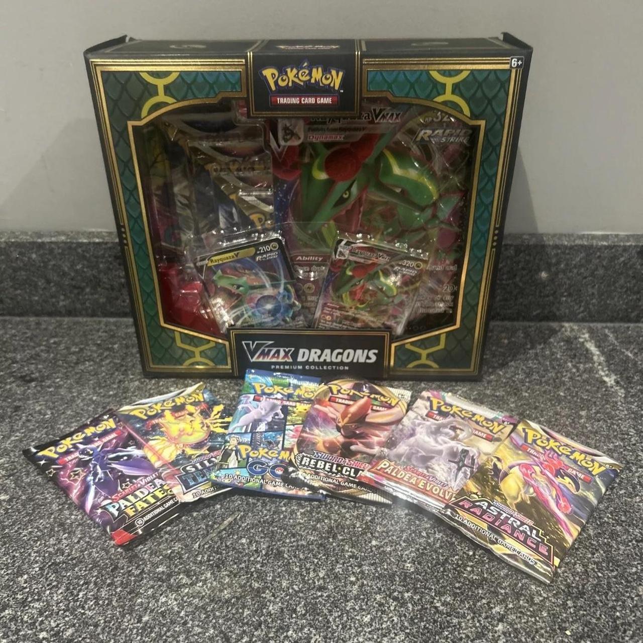 Pokemon TCG VMAX Dragons Premium Collection Factory... | Depop