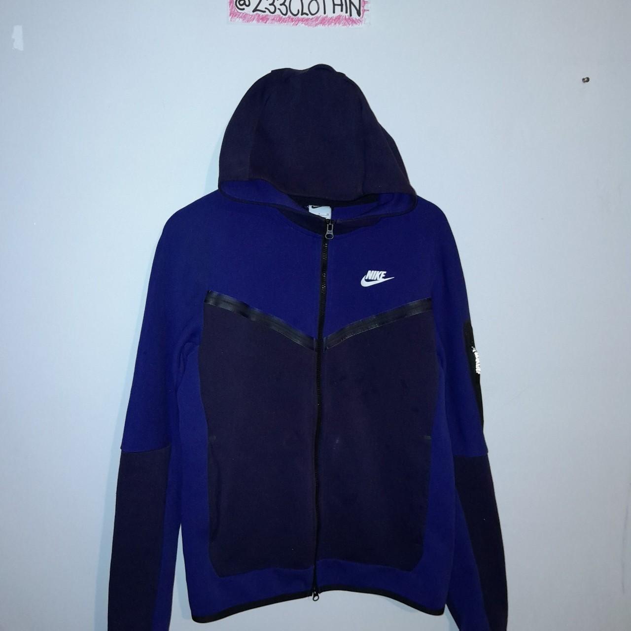Nike Navy blue tech fleece full tracksuit from JD... - Depop