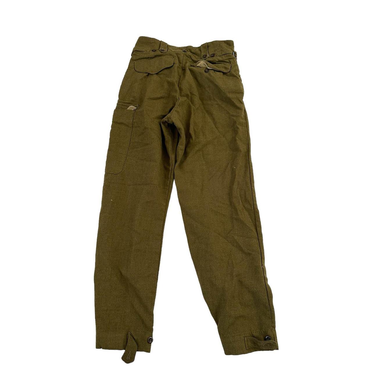 Vintage 1951 Australian Military Wool Pants Carter... - Depop