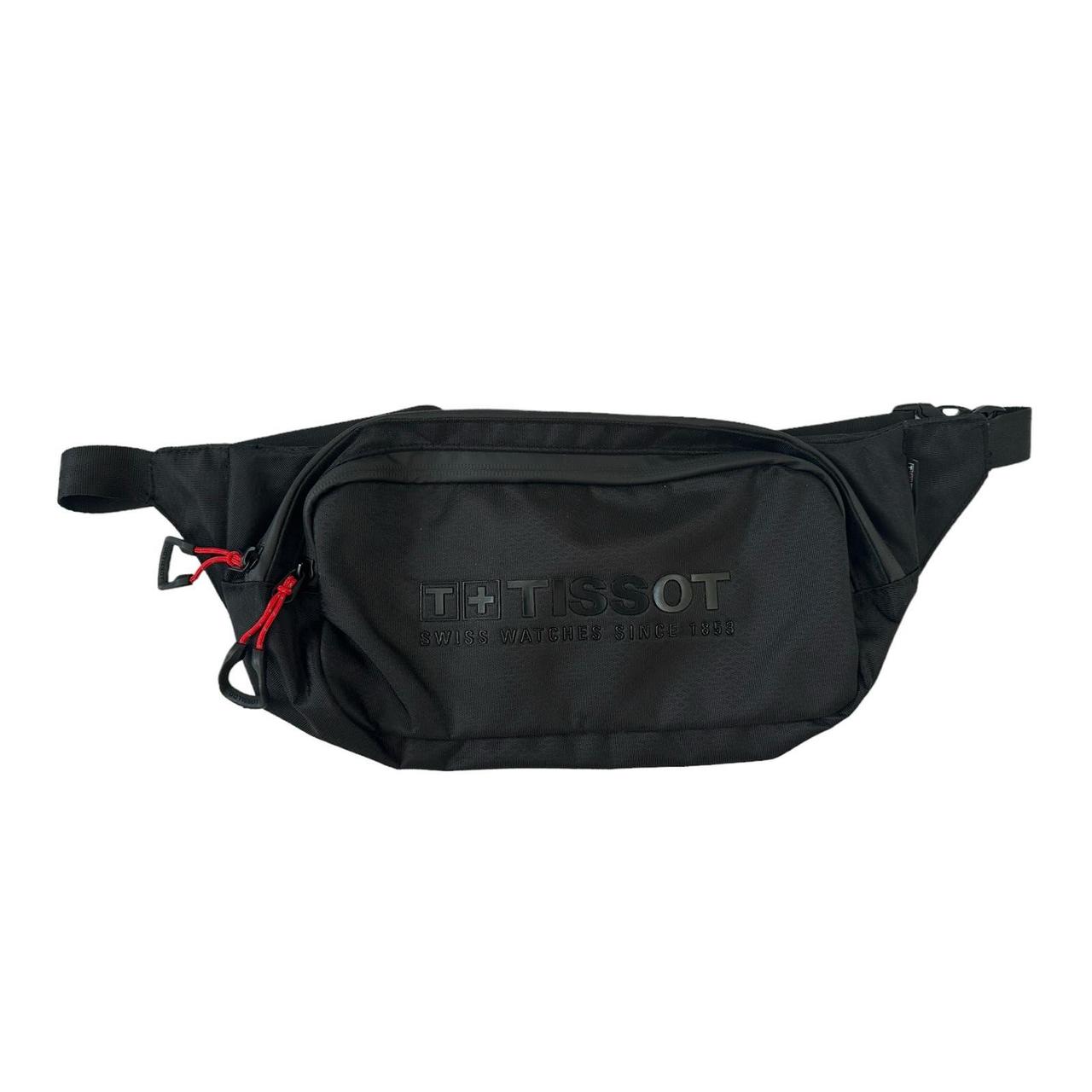 Tissot Swiss Watch Black Fanny Pack Bag is in good... - Depop