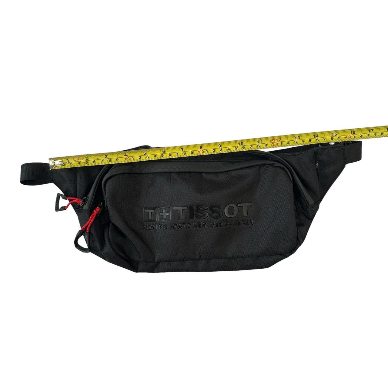 Tissot Swiss Watch Black Fanny Pack Bag is in good... - Depop