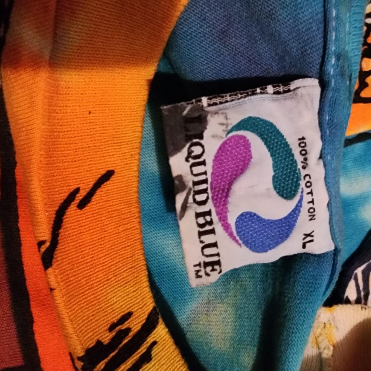 Liquid Blue 1992 Sun & Moon XL Tie Dye VINTAGE - Depop