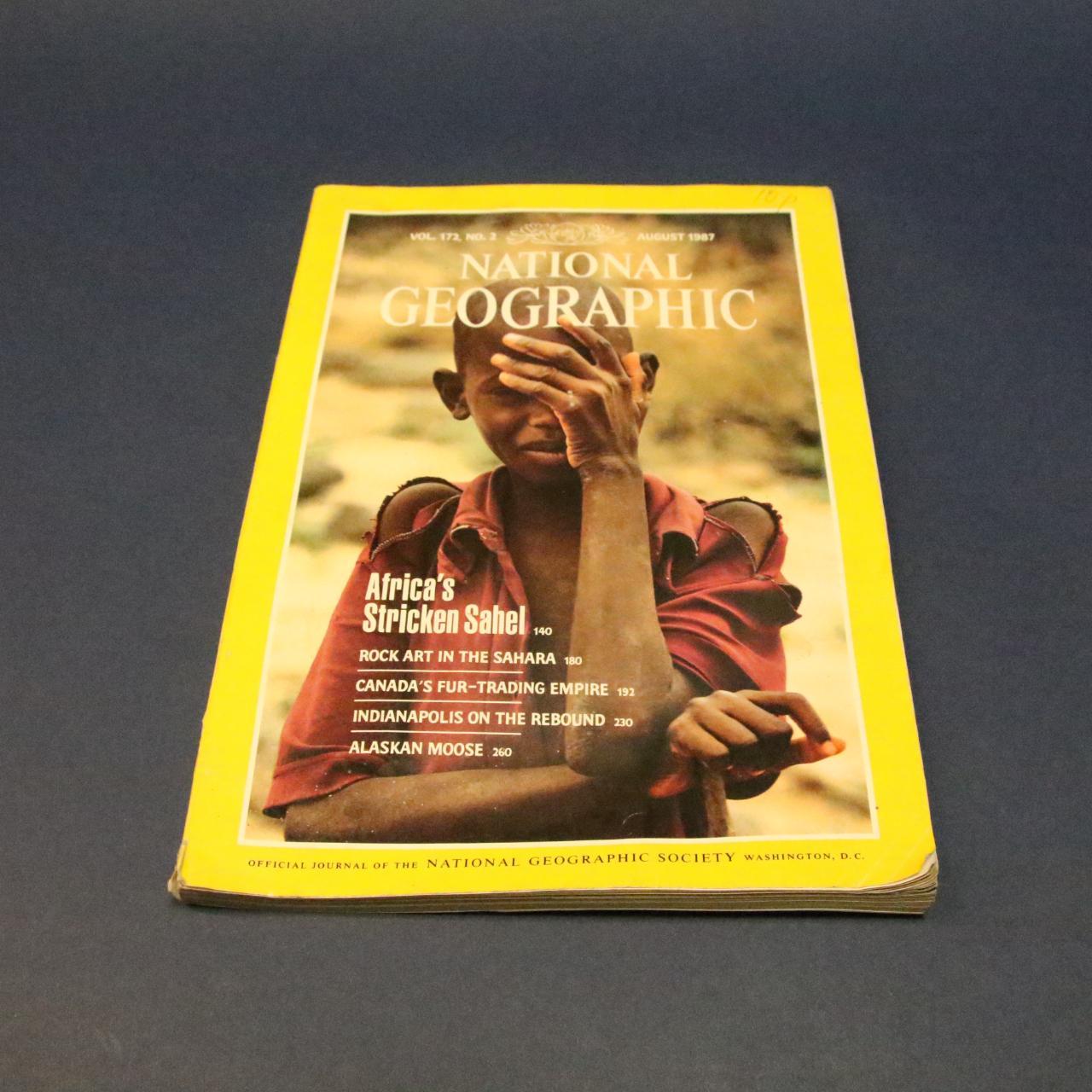 Vintage National Geographic Vol.172 No2 August 1987... - Depop