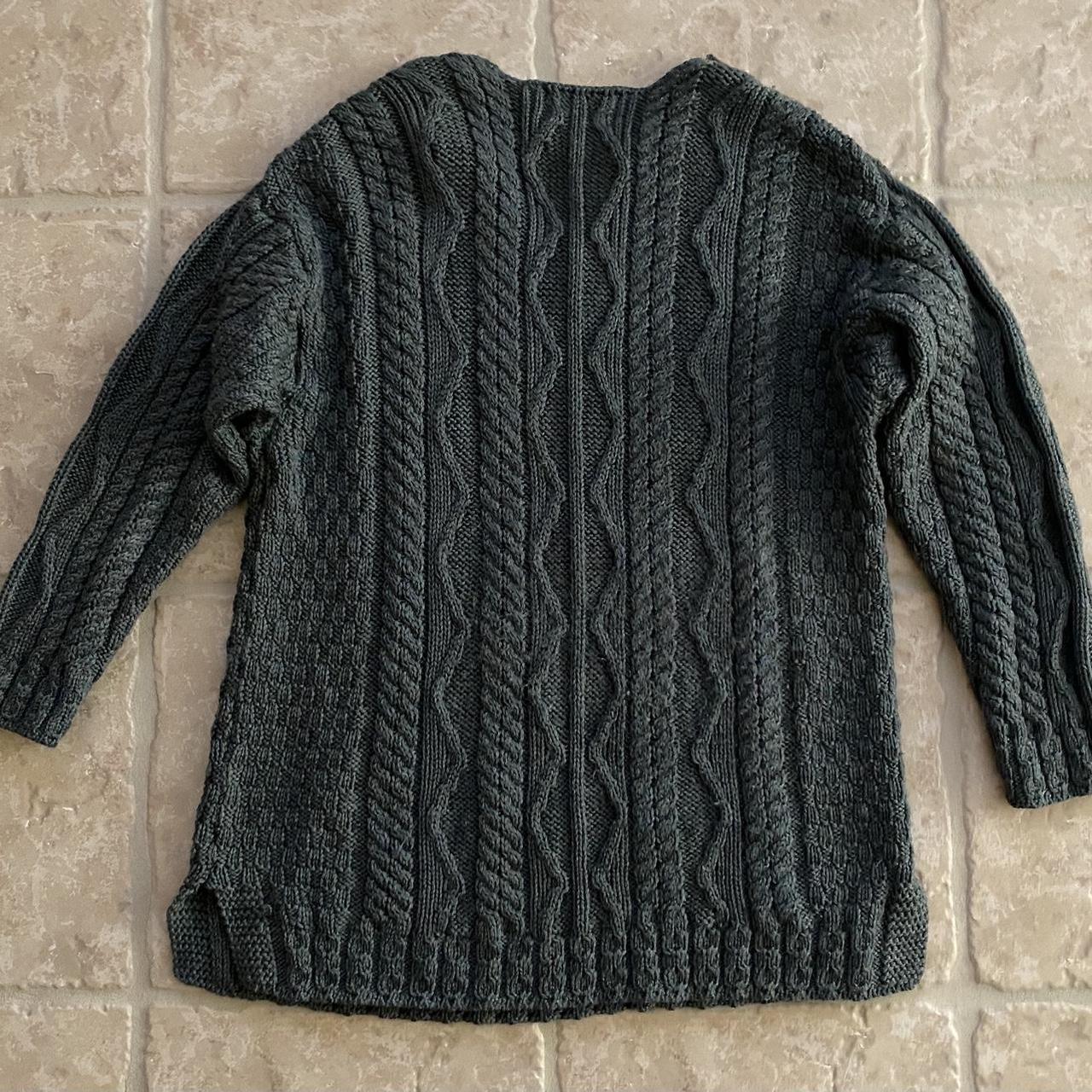 Aran Crafts Ireland Sweater / Dress - SZ XL; 100%... - Depop