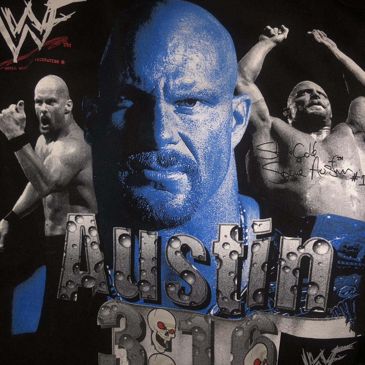 Vintage Stone Cold Steve Austin shirt #WF #WWE - Depop