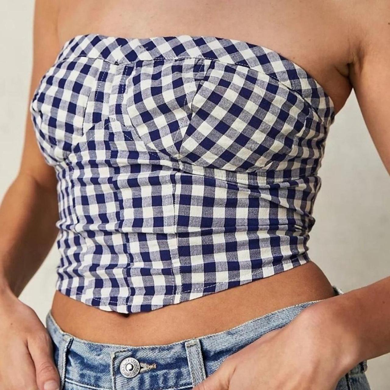 Barely worn. Boho style tube top The free-spirit... - Depop