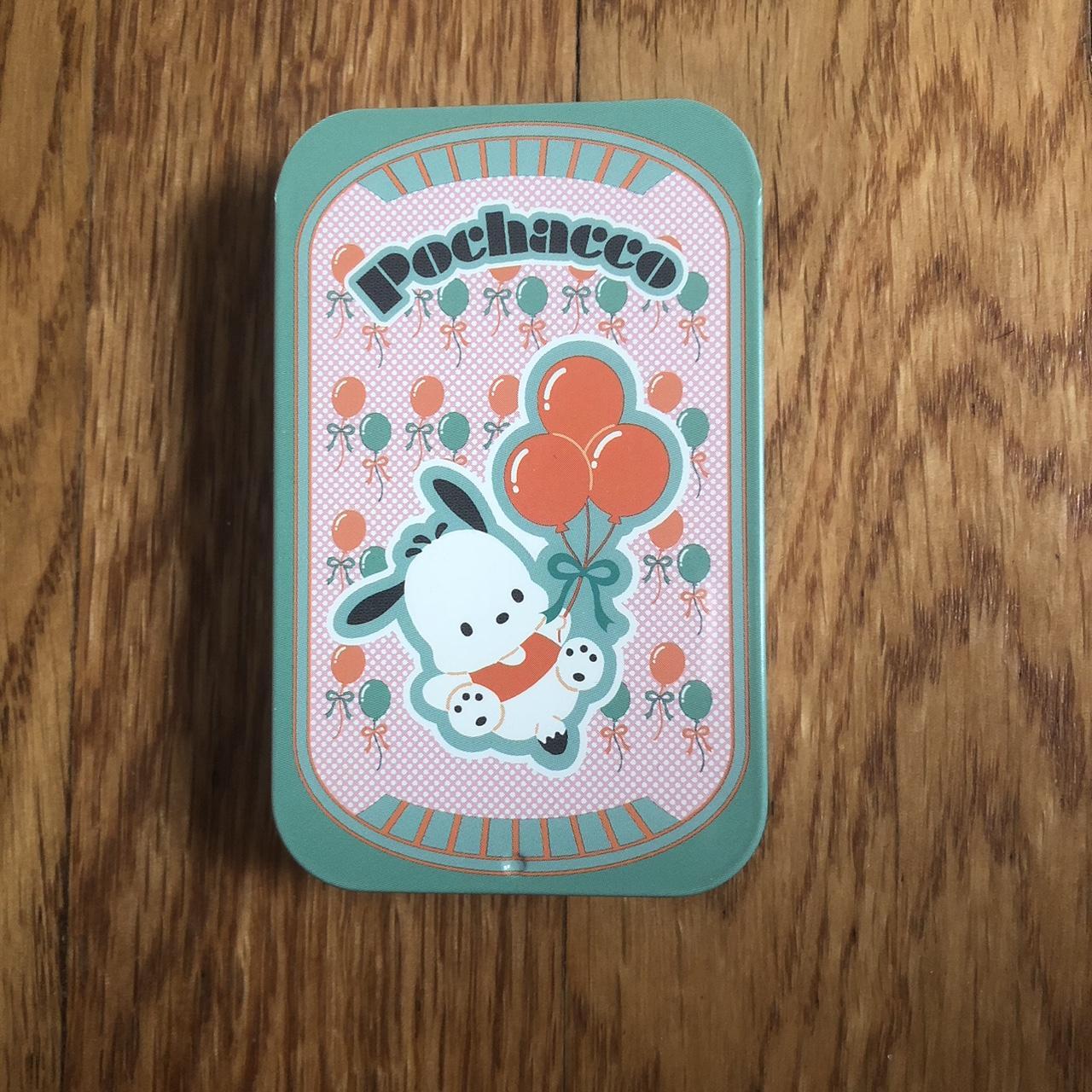 pochacoo tin box container 3.1” by 1.9” #sanrio... - Depop