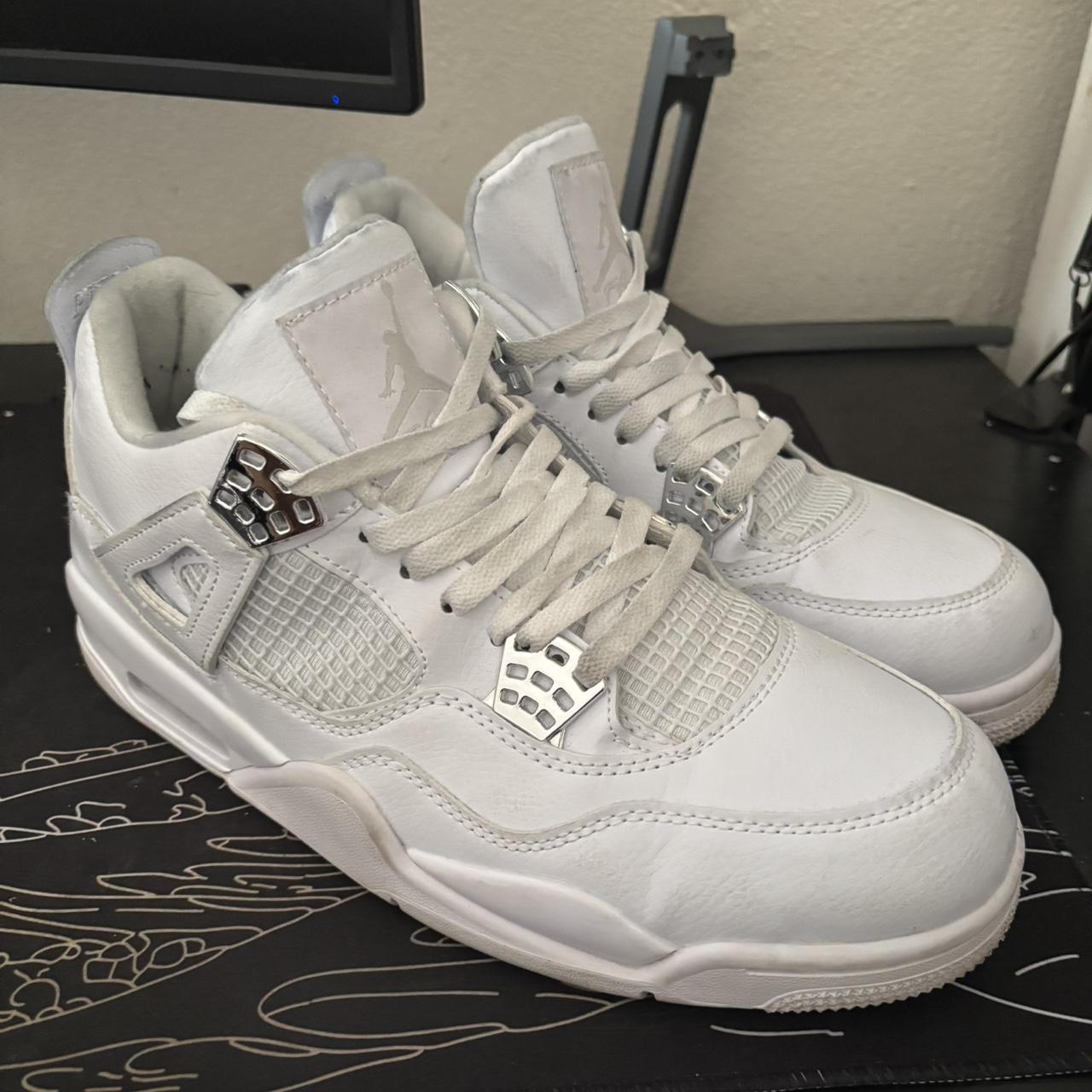 Jordan 4 Pure Money | Depop