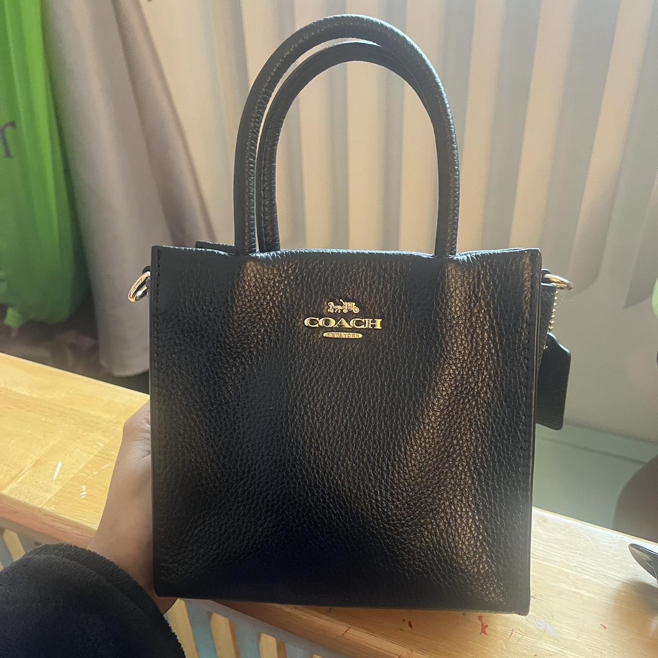Black Coach Bag NO PAYPAL — DEPOP PAYMENTS... - Depop