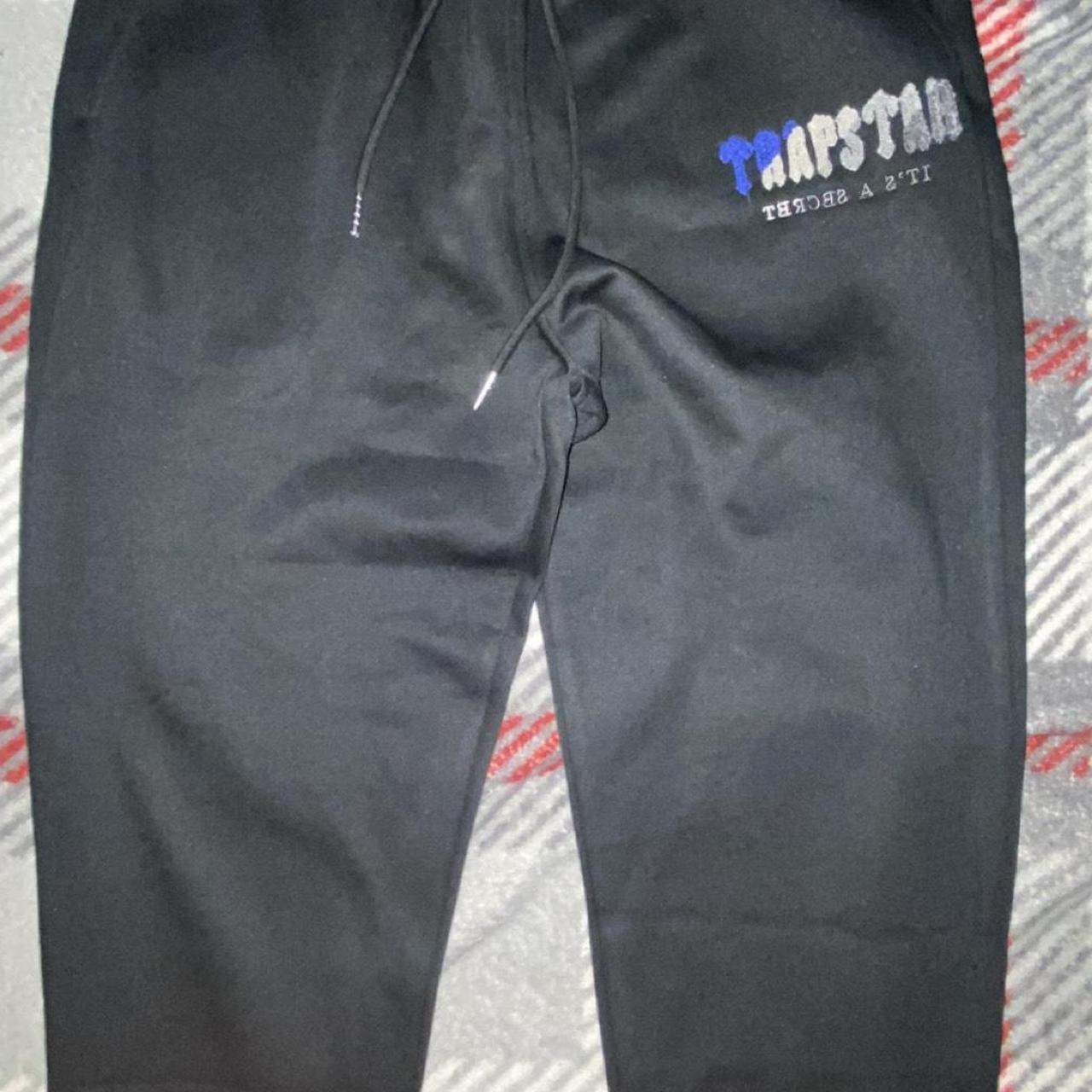 M black trapstar sweats/worn a few times - Depop