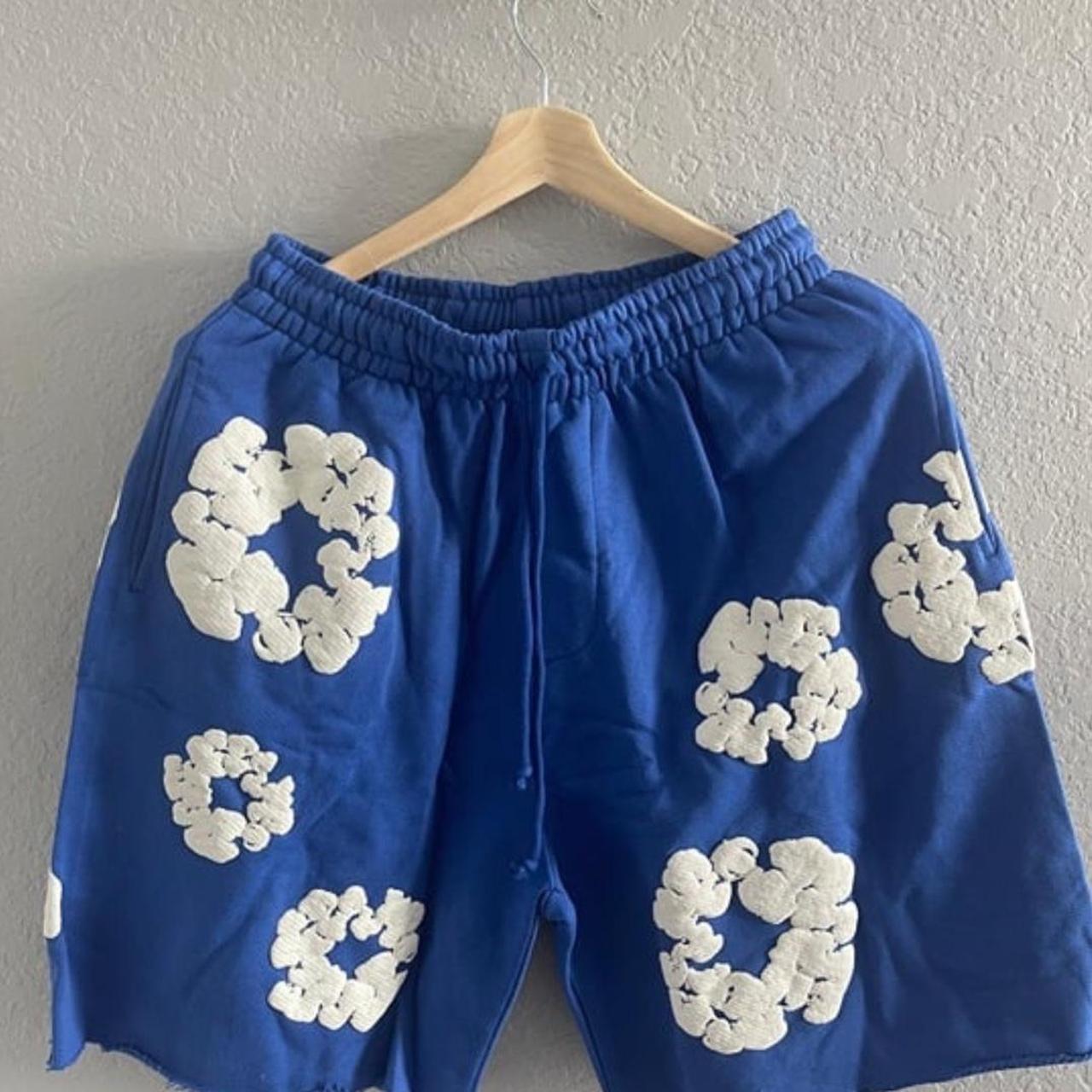 Denim Tears Shorts Blue Brand new Ships in 1-3... - Depop