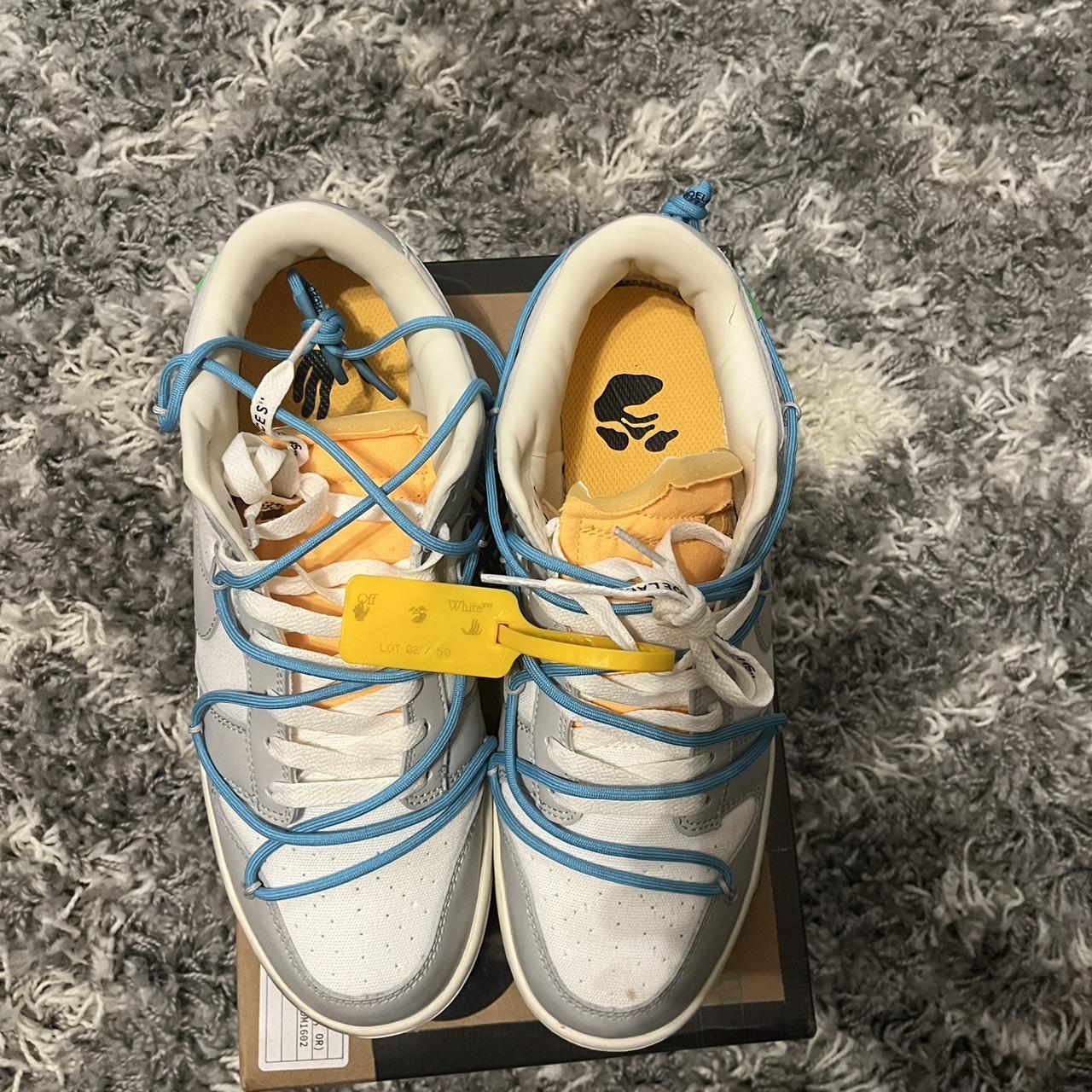 Nike off white lot dunk 2. Worn Willing to negotiate... - Depop