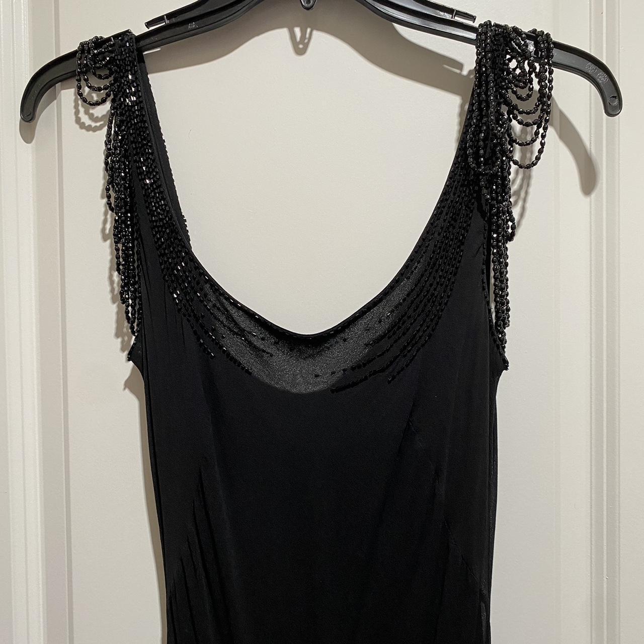 Beautiful and very flattering Gilar Black Y2K 90s... - Depop