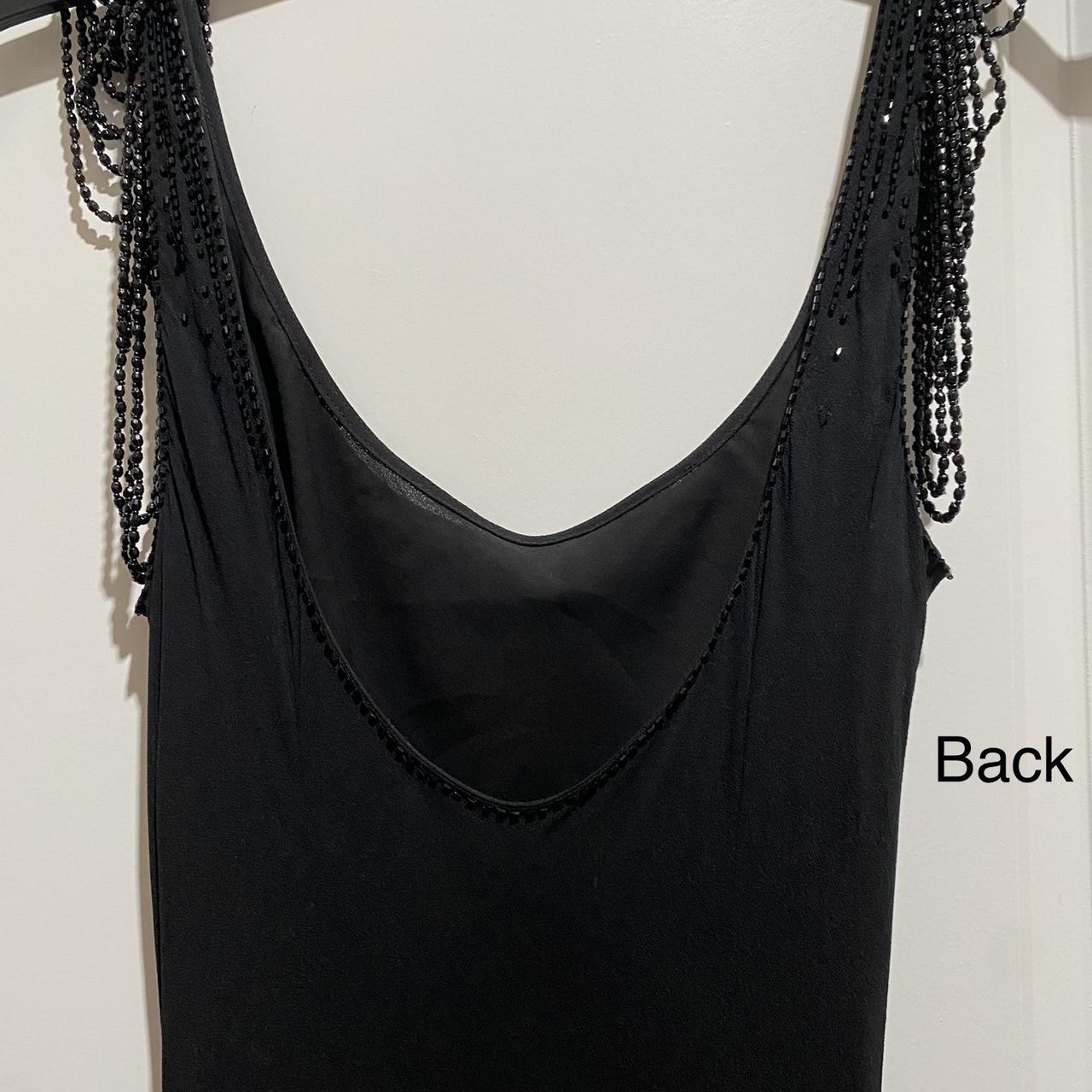 Beautiful and very flattering Gilar Black Y2K 90s... - Depop