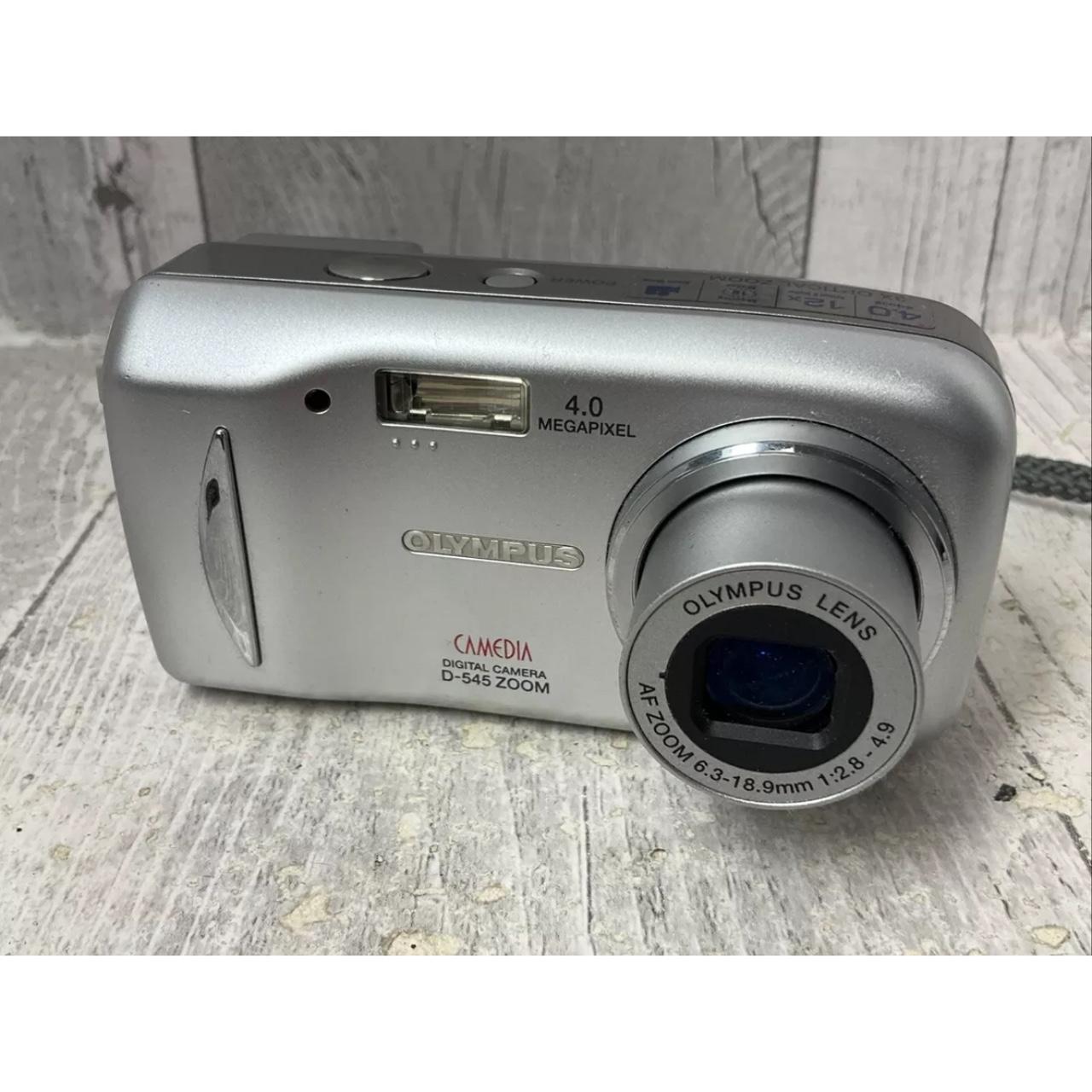 Silver Olympus C-340 digital camera - Depop