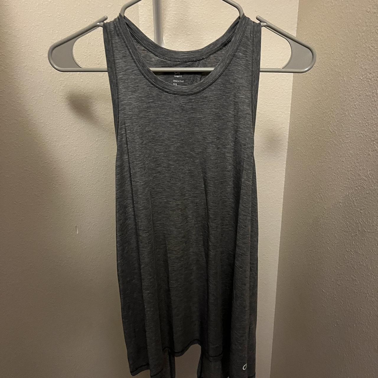 GapFit Women’s Grey Workout Tank #workout... - Depop
