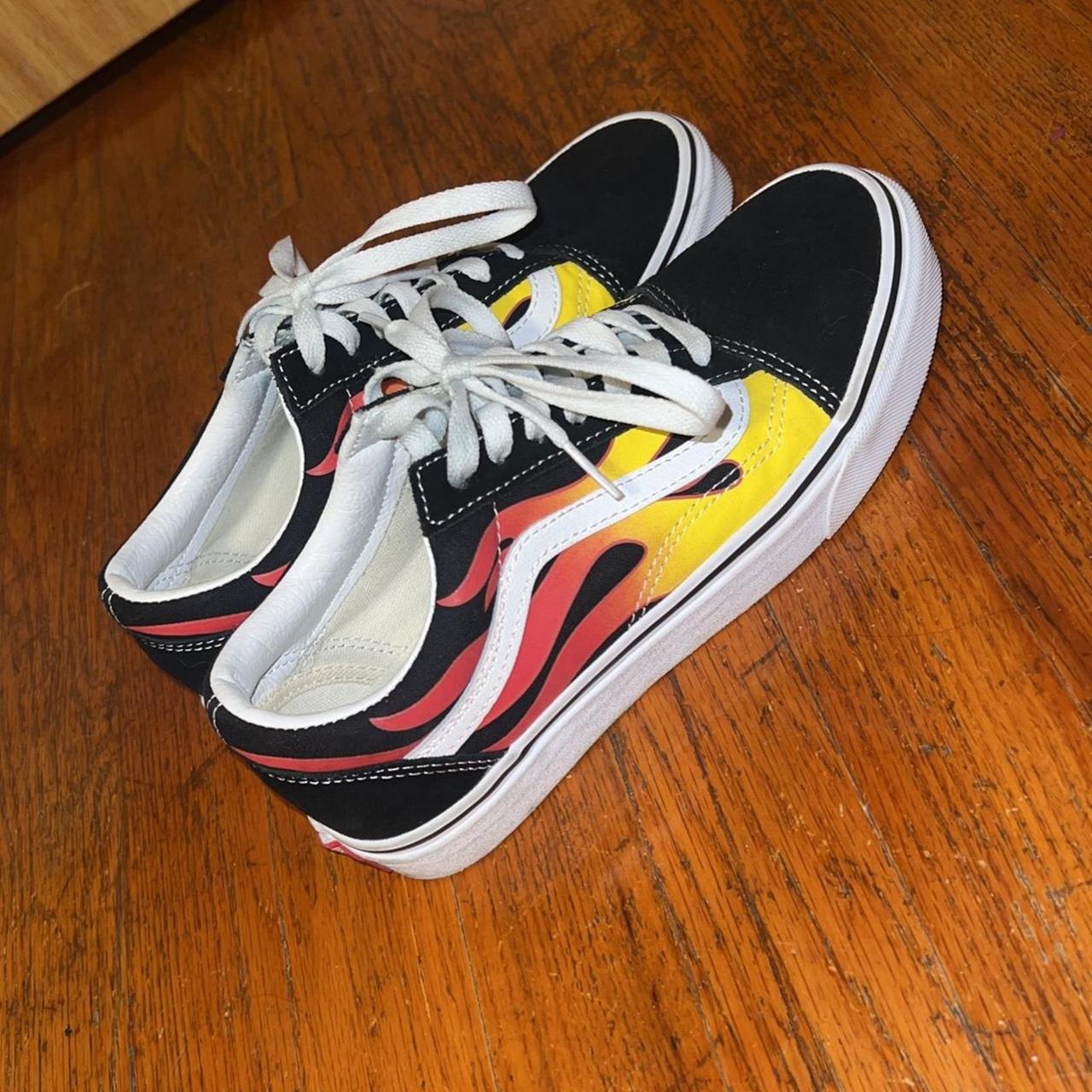 Fire Vans Only used twice- good condition Size: 6... - Depop