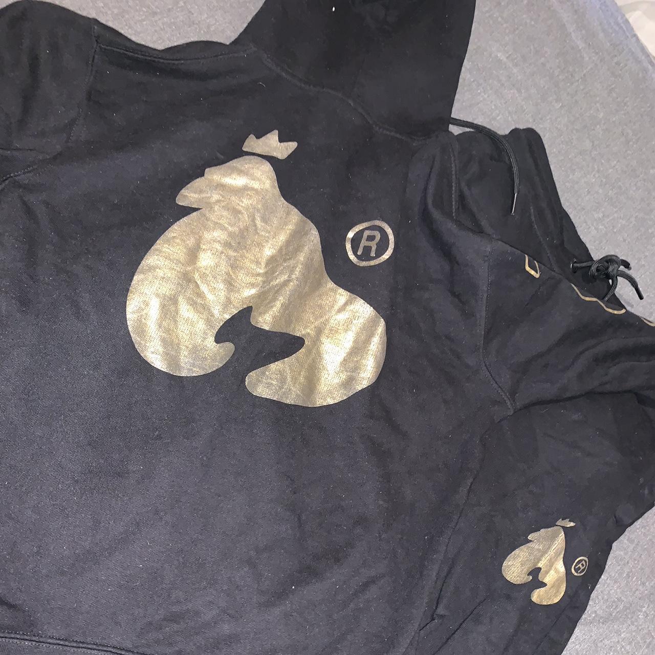 Full Set / Black /Gold Men’s money Tracksuit and... - Depop
