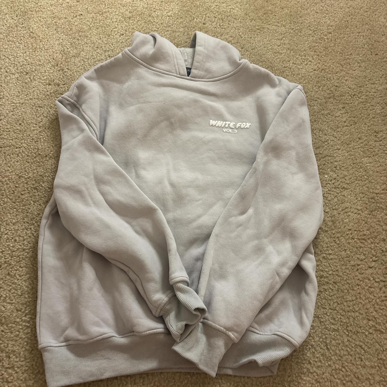 white fox volume 3 cream hoodie size xs/s worn a few... | Depop