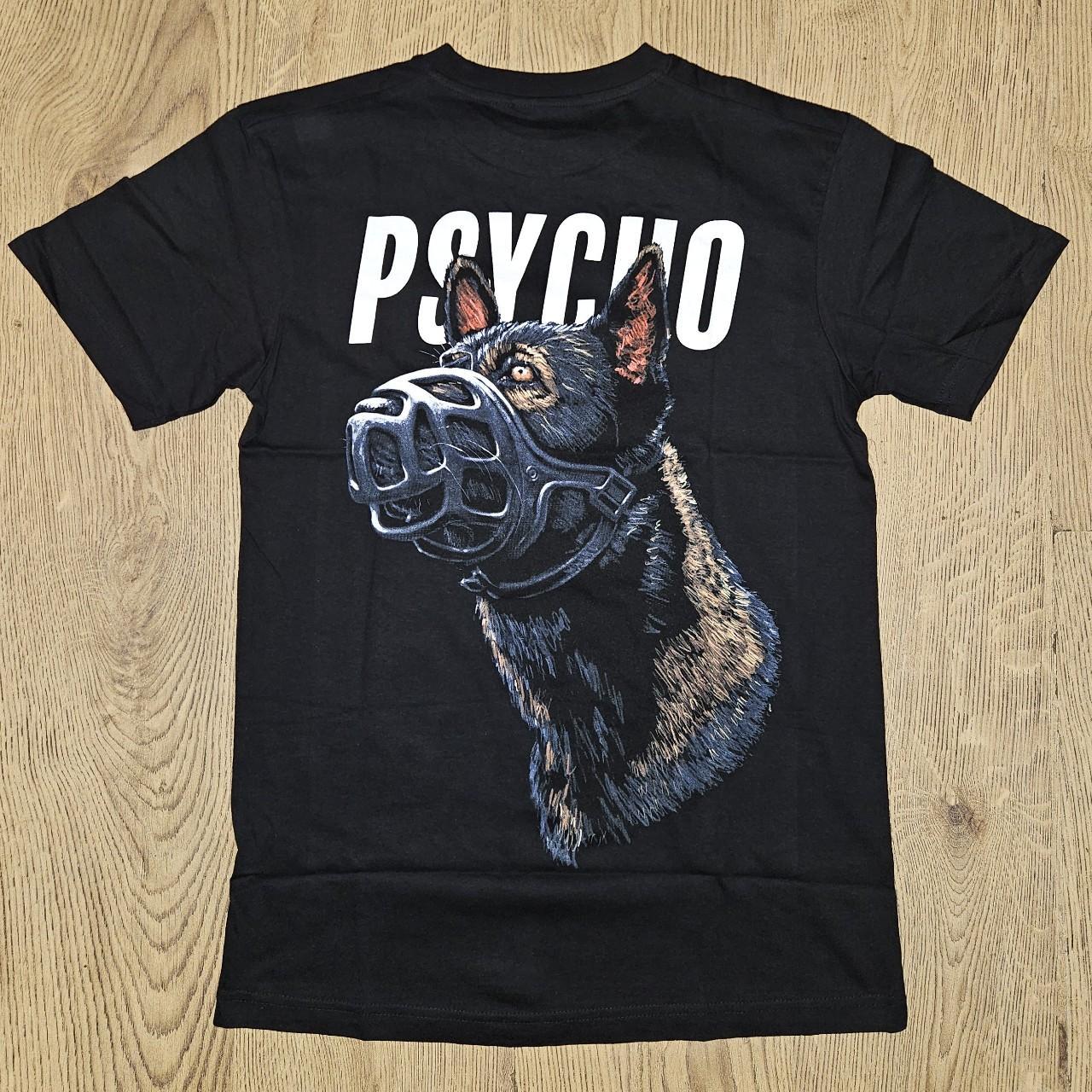 Psycho "Bane" Black T-shirt Santan Dave - Depop